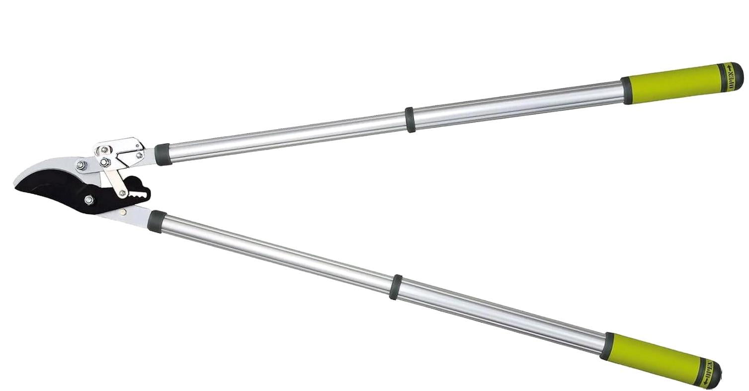 HYKE Ratcheting Extendable Bypass Lopper for Gardening - Features a 39½ ...