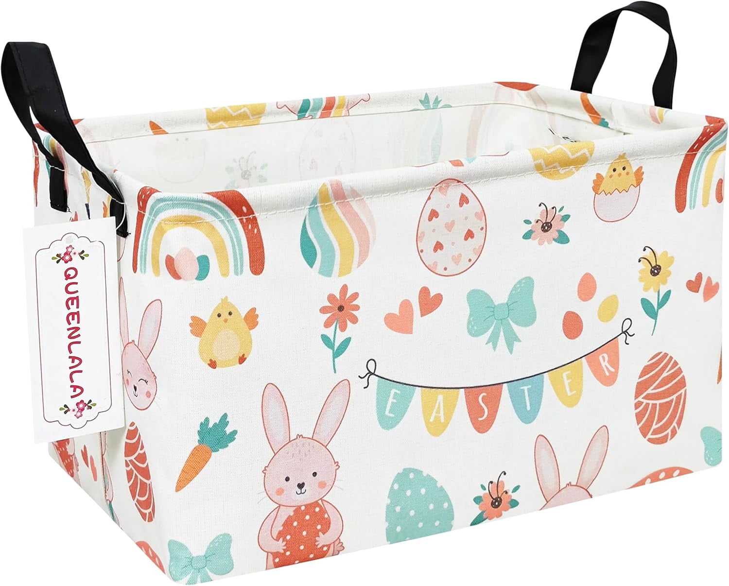 HYKE Rectangular Laundry Hamper/Foldable Nursery Laundry Basket for ...