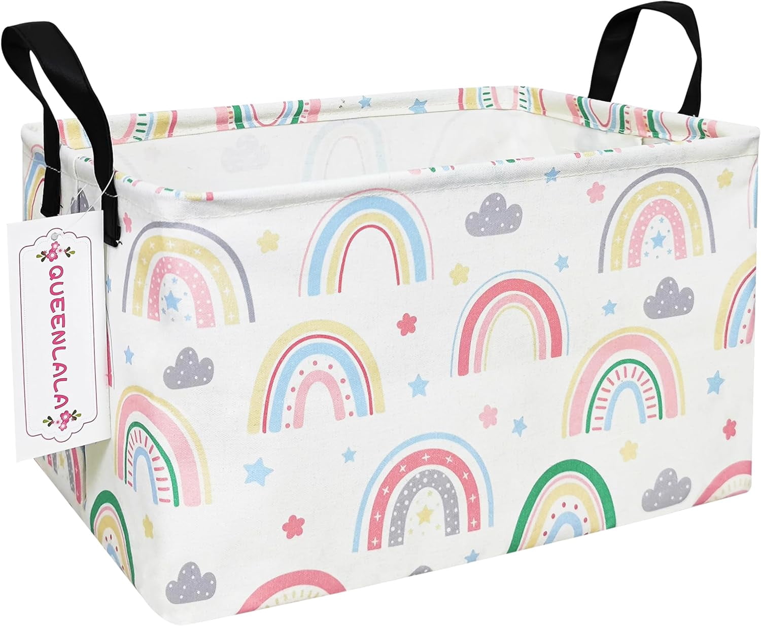 HYKE Rectangular Laundry Hamper/Foldable Nursery Laundry Basket for ...