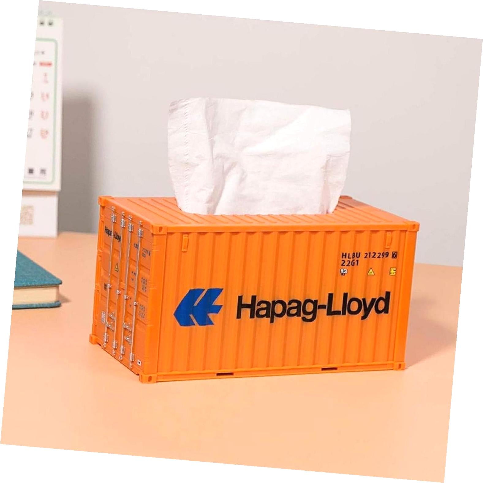 HYKE Rectangular Shipping Container Tissue Box Paper Holder,Abs Plastic ...