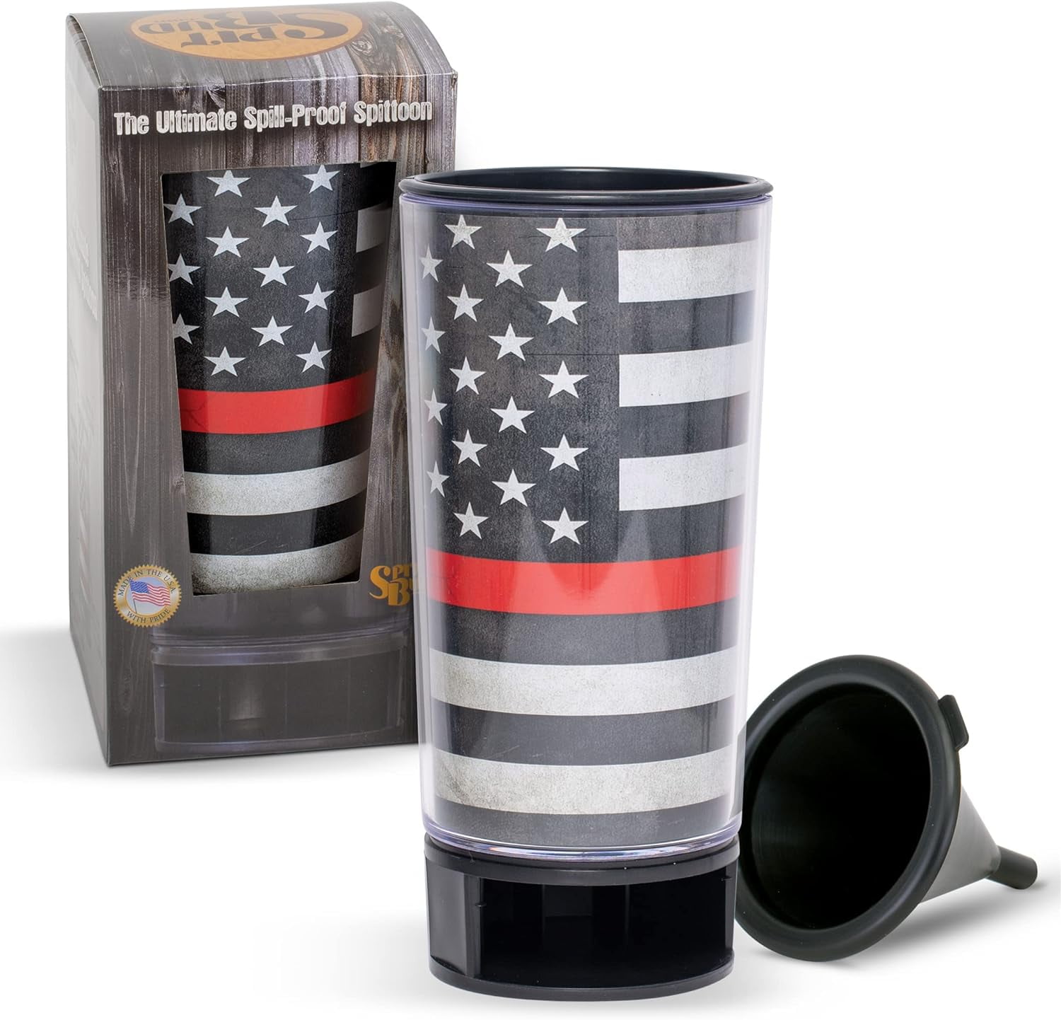 HYKE Red Lives Matter The Ultimate Spittoon for Chew - Portable Dip ...