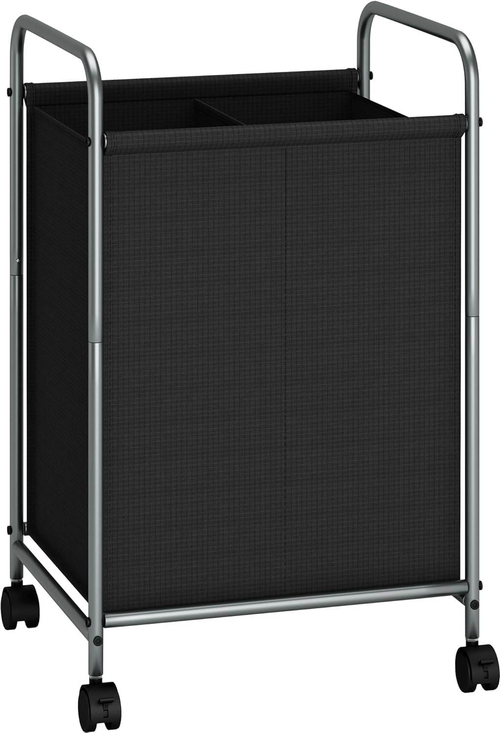 HYKE Rolling Laundry Hamper, 100L Laundry Basket with Lockable Wheels ...