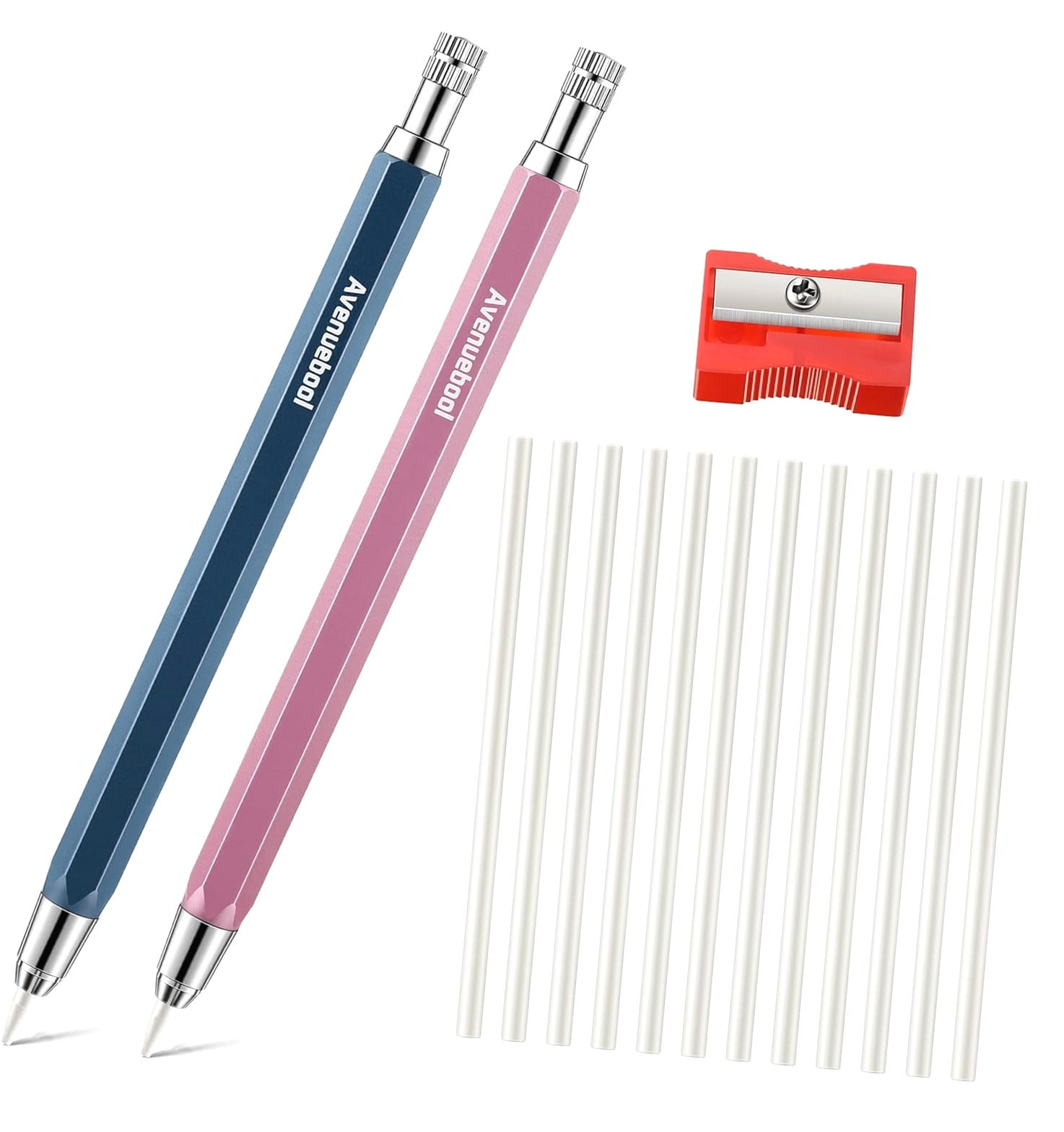 HYKE Sewing Chalk Markers for , Aluminum Chalk Pencil Refillable ...