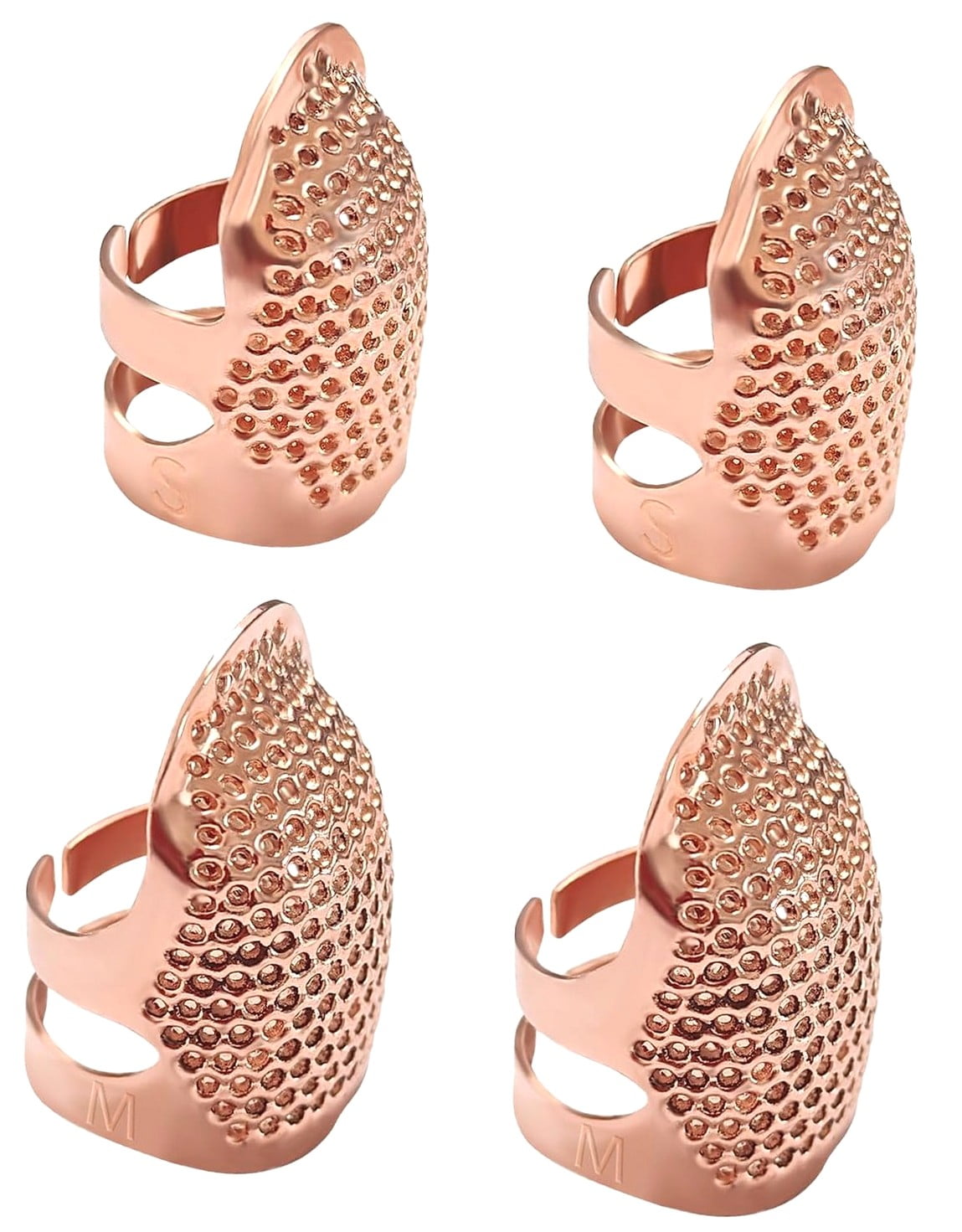 HYKE Sewing Thimbles, Metal Thimbles for Hand Sewing Finger Protector ...