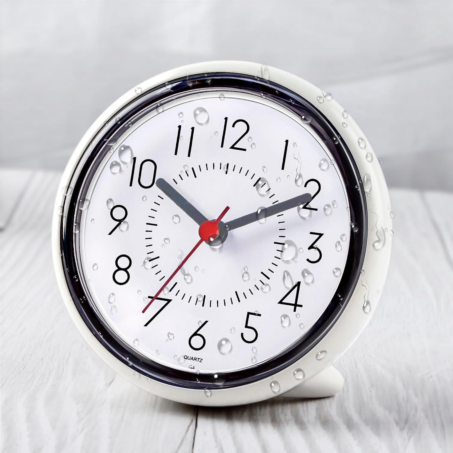 HYKE Shower Clock, Shower Clock Waterof, Clocks for Bathroom, Silent ...