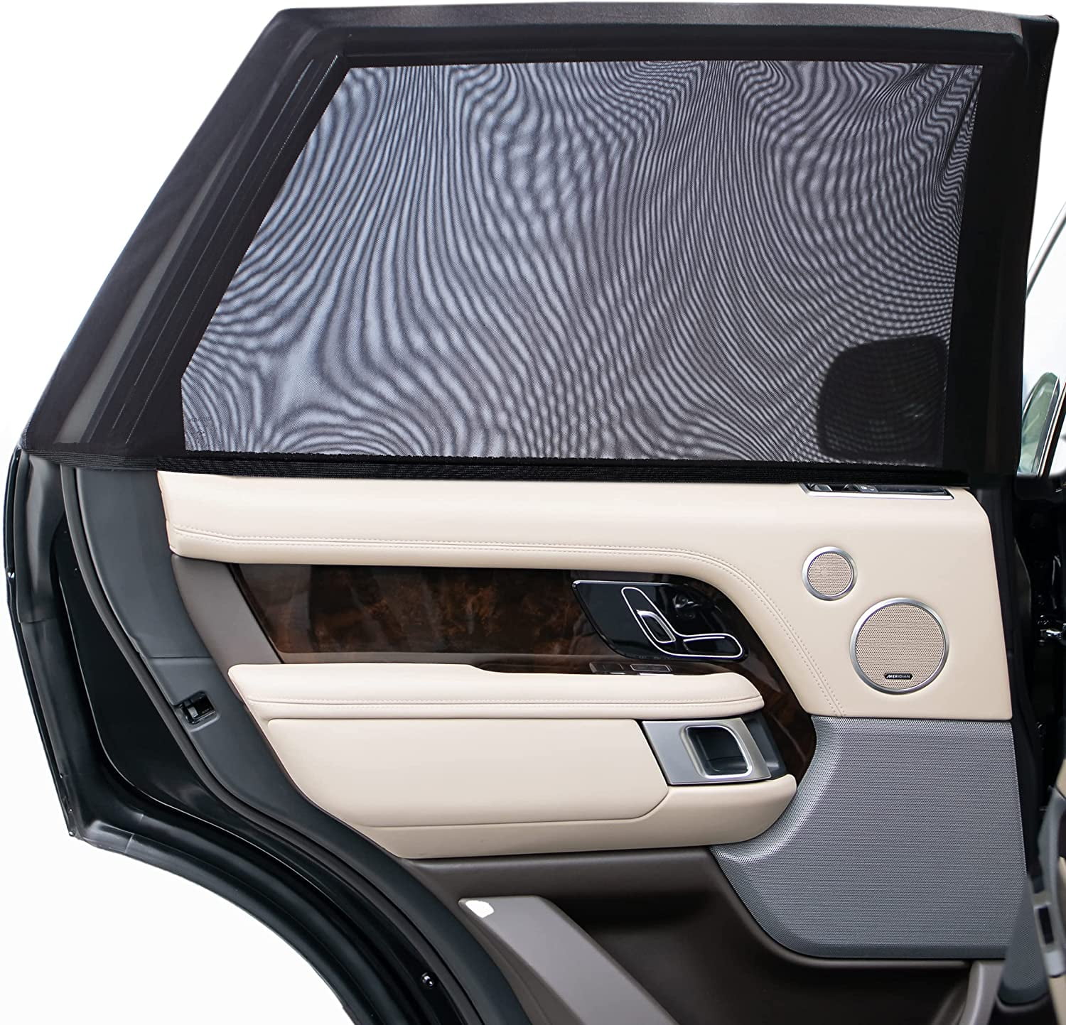 HYKE Side Window Sunshade Sock Screen-Shade (Pack of 2) – Block Sun ...