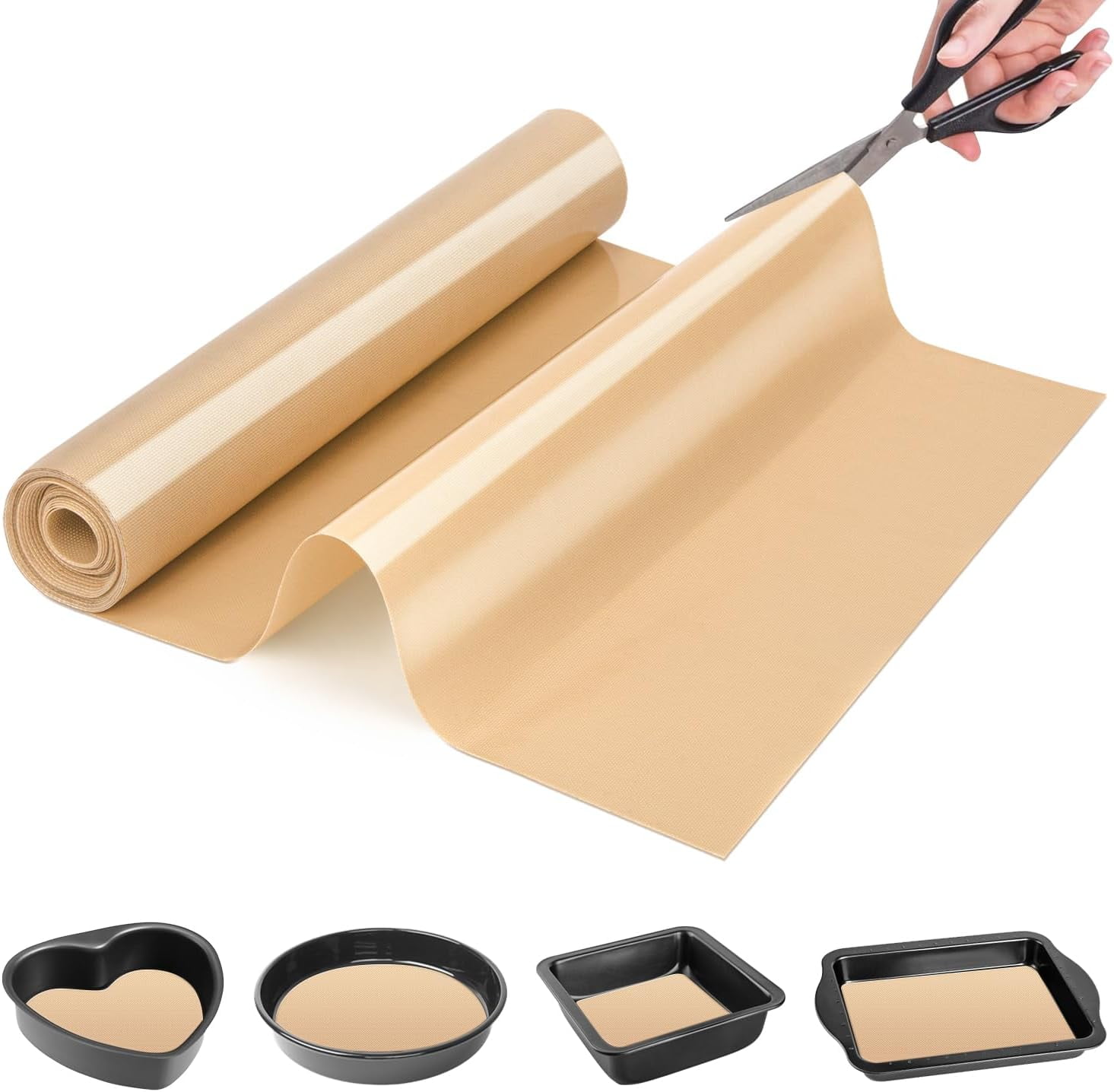 HYKE Silicone Ba Mat Roll, Sub Roll Mats,Non-slip Silicone Pastry Mat ...