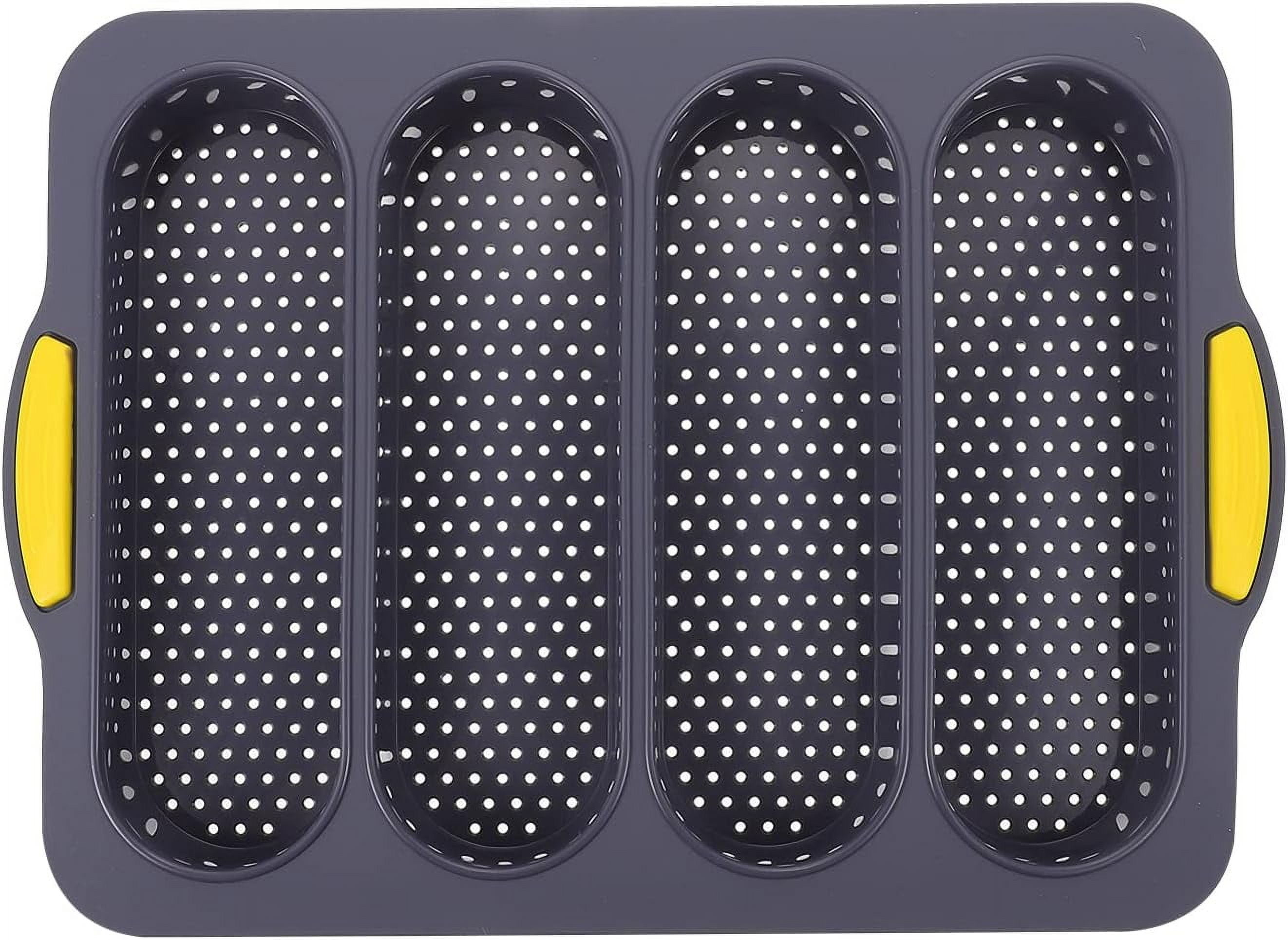 HYKE Silicone Baguette Pan 4 Wave Non Stick French st Bread Ba Tray ...