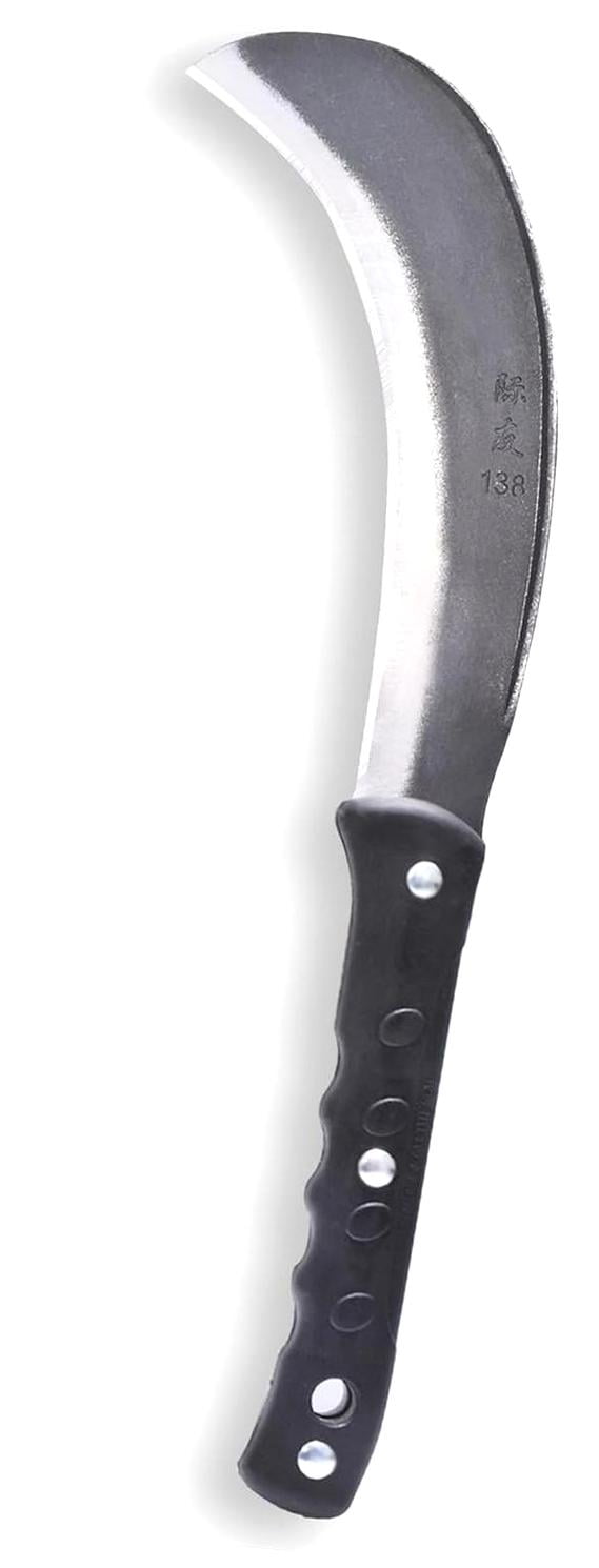 HYKE Single 16.14in/410mm Manganese Steel Billhook Clearing Sickle for ...