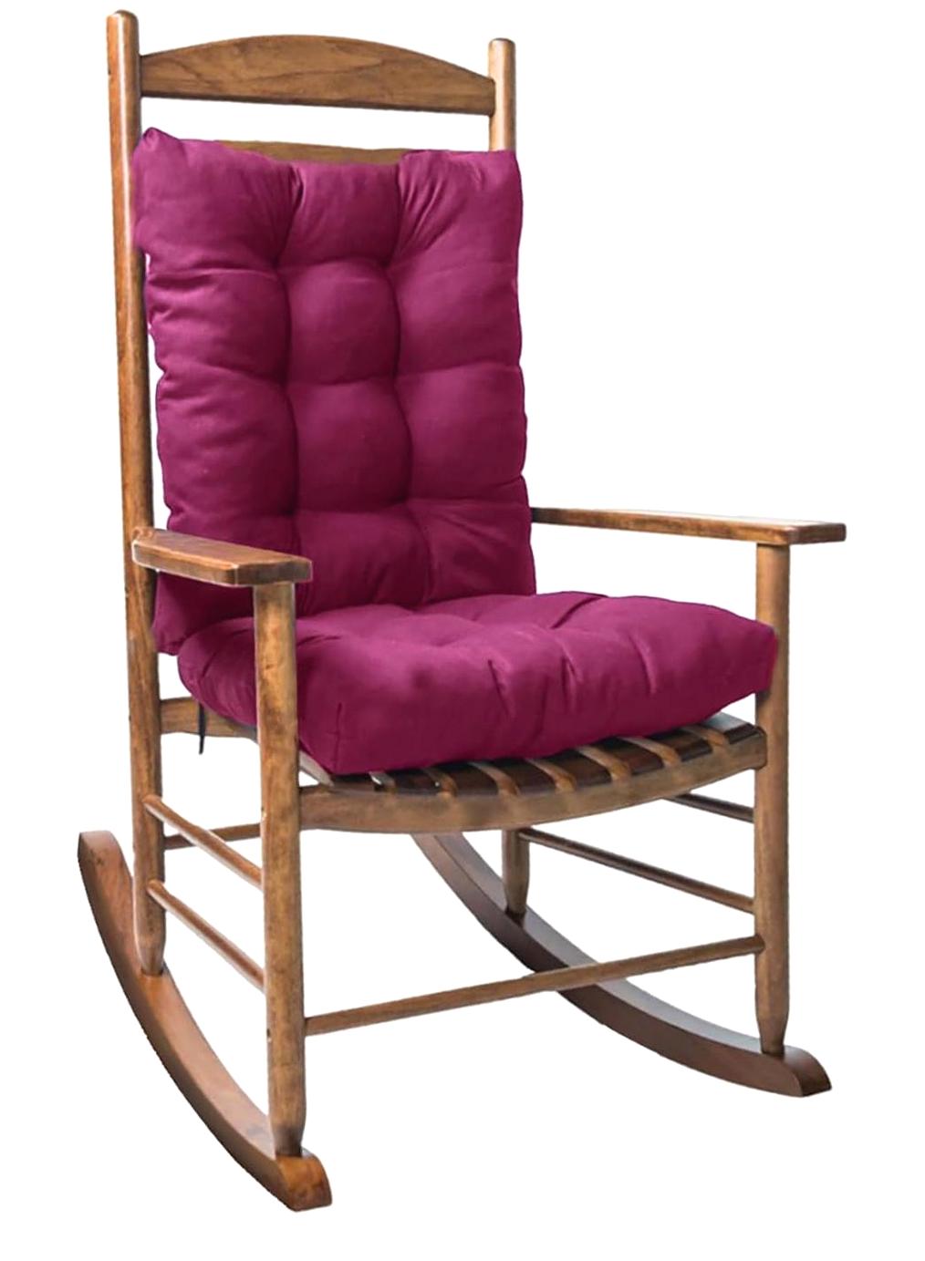 HYKE Single Rocking Chair , Non-Back Design, High Back Indoor Chaise ...