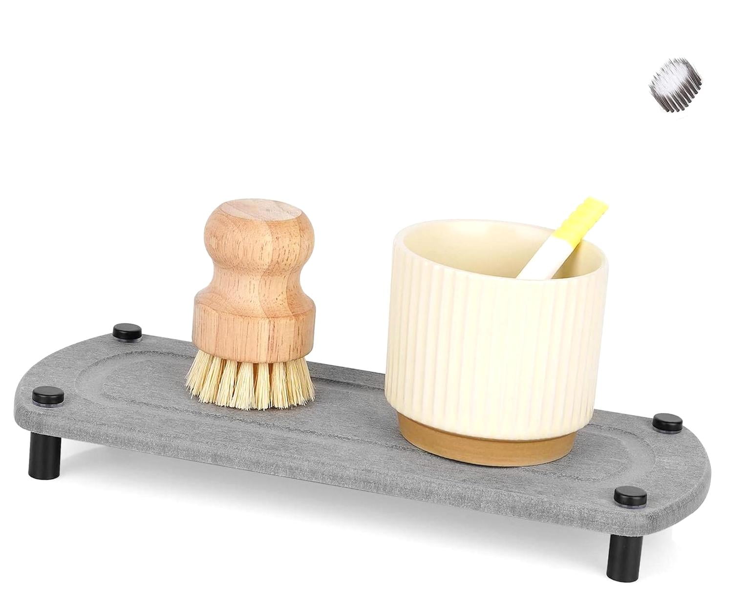 HYKE Sink Caddy Dry Kitchen Sink Organizer Sponge Holder for Kitchen ...