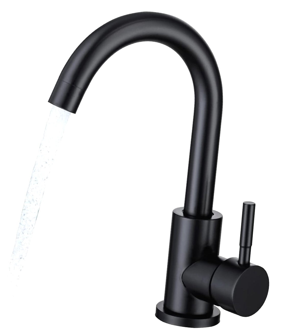 HYKE Sink , Steel 360 Single Handle Utility Small Deck Mount Mixer Tap ...