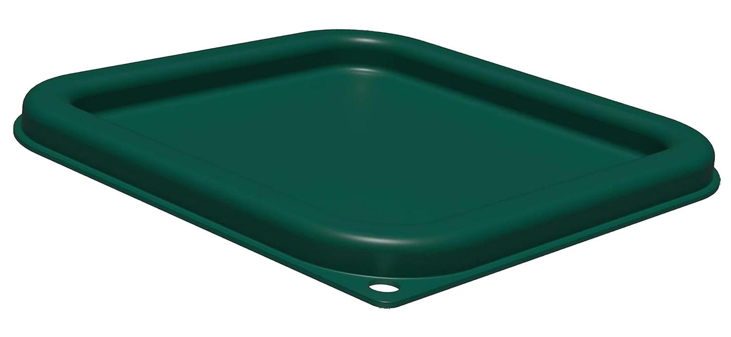 HYKE Squares Square Food Storage Container Lid with Stackable Design ...