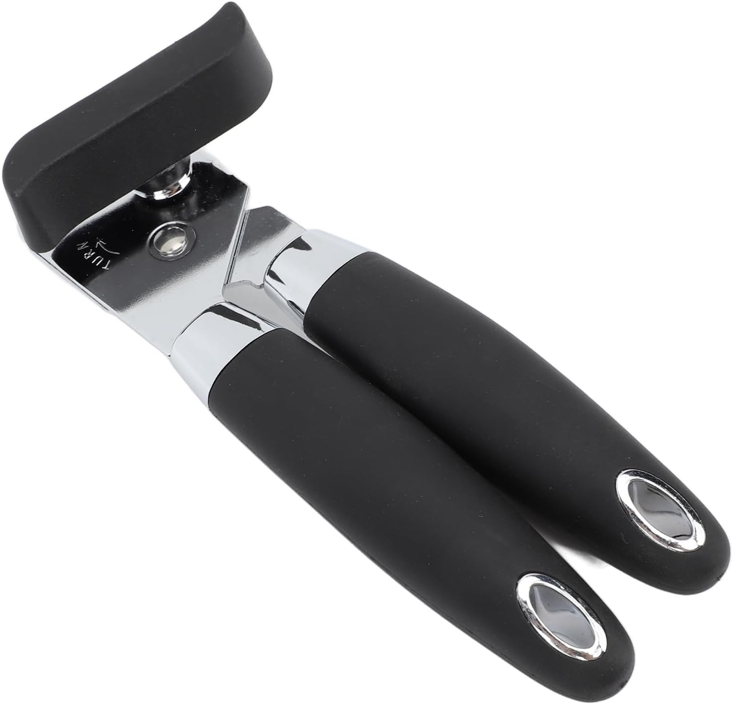 HYKE Stainless Steel Can Opener Manual, With Soft Handle, Sturdy , Easy ...