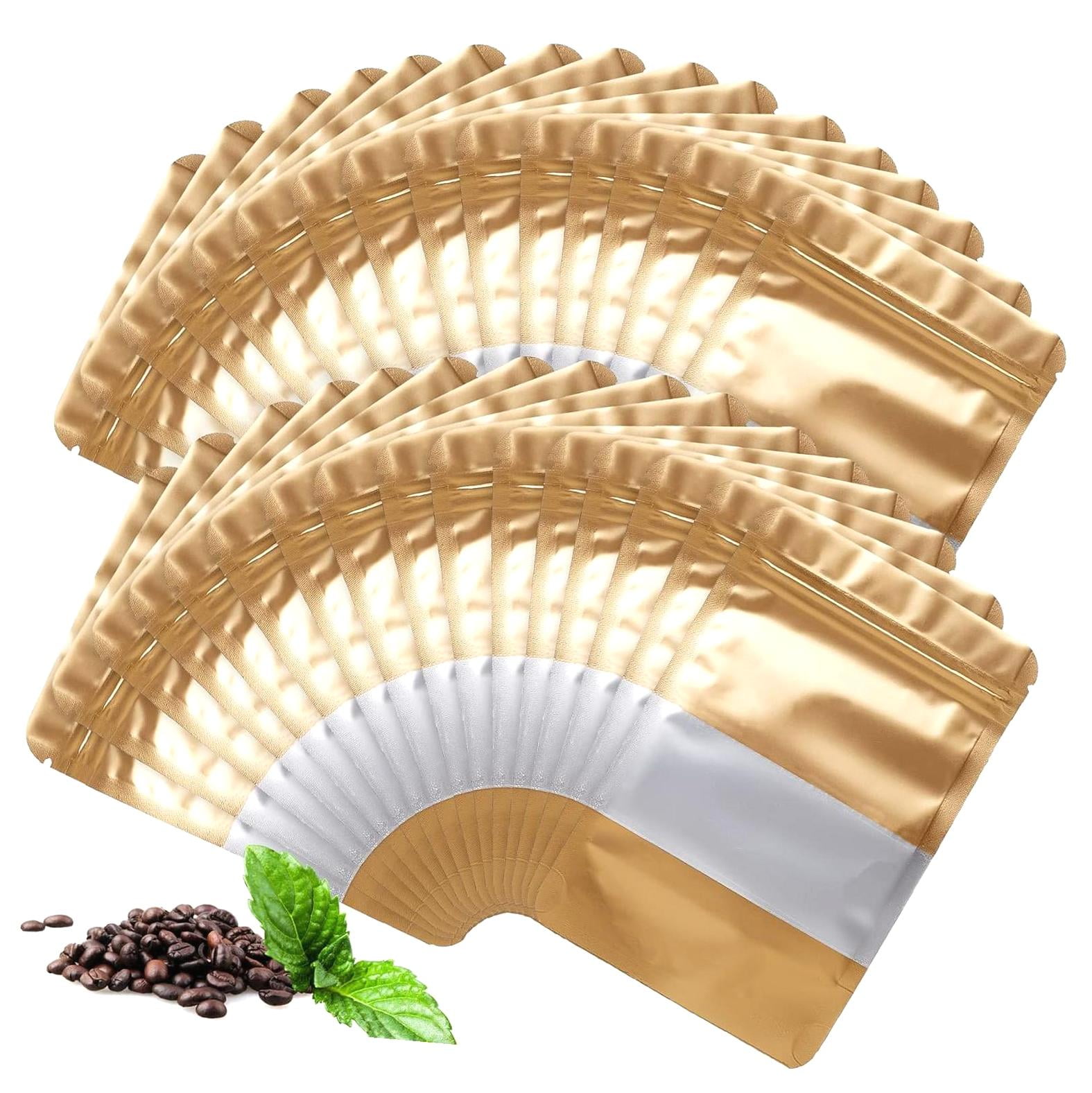 HYKE Stand-up Pouch Smell-Proof Bag Packaging for Food-Storage 100 Pack ...