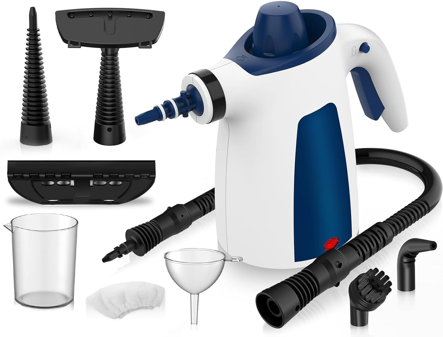 HYKE Steam Cleaner, Pressurized Handheld Steam Cleaner for Home with ...