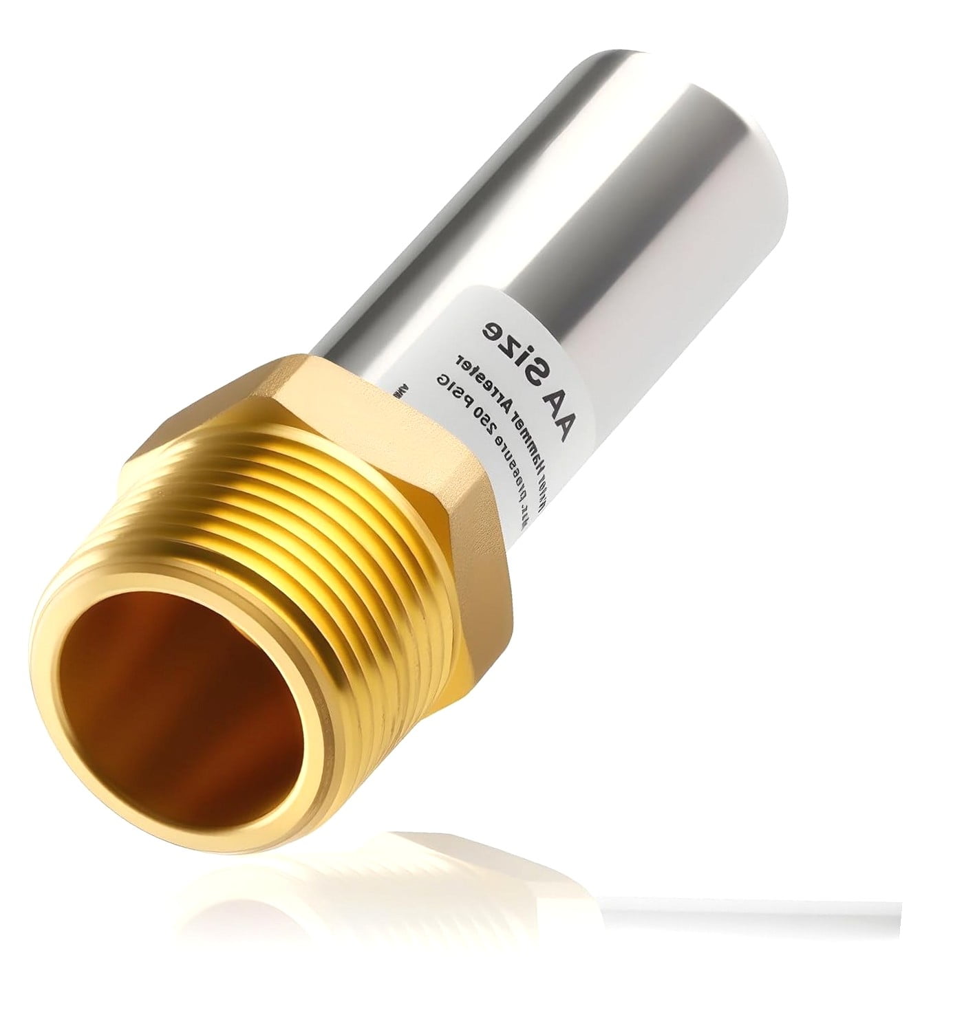 HYKE Steel Water Arrestor, 3/4 Inch MHT Straight Arrestor, Male Hose ...