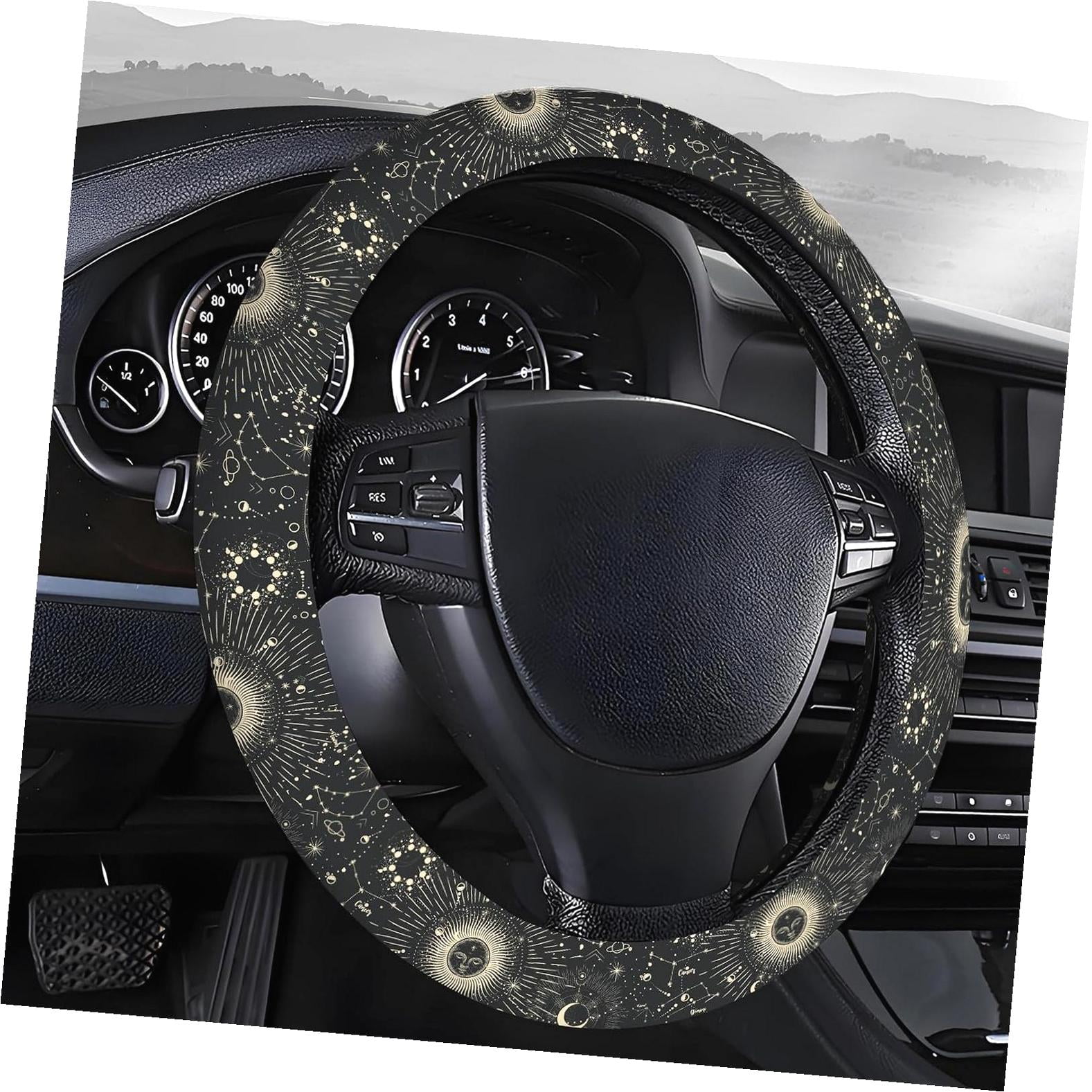 HYKE Steering Wheel Protectors for Vehicles, Adorable Stretchable ...