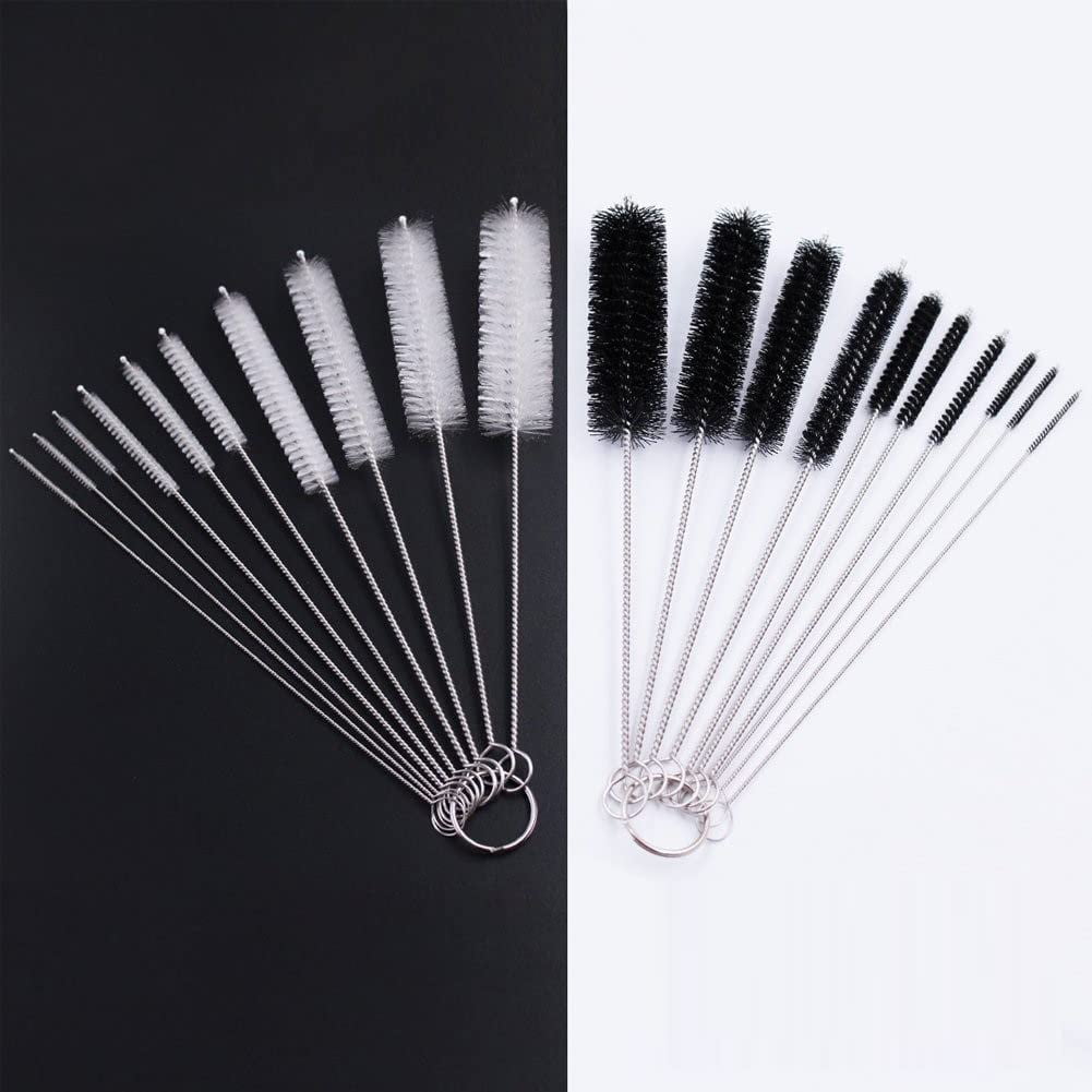 HYKE Straw Cleaning Brushes Set, 8 Inch Nylon Tube Brushes, Different ...