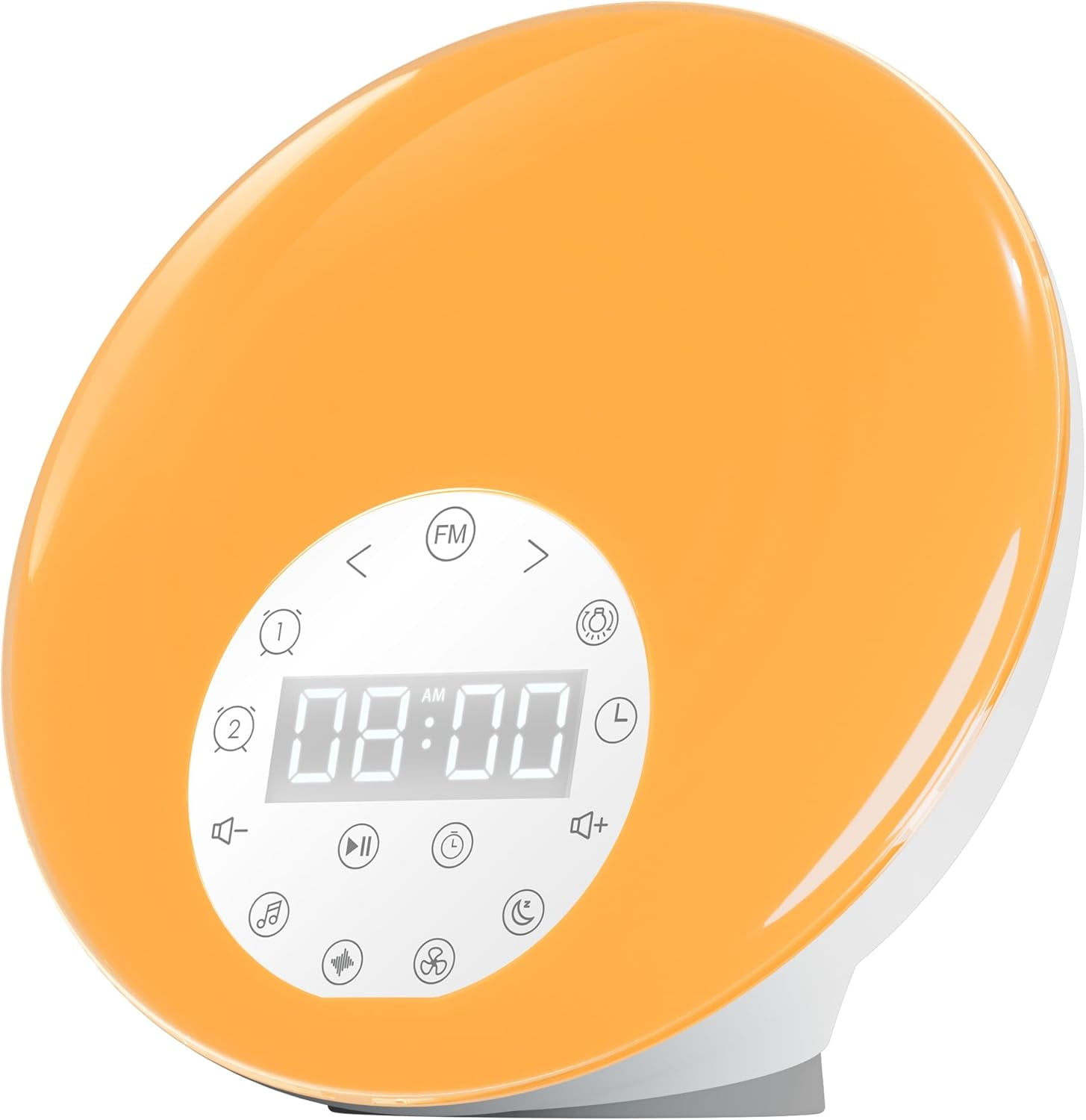 HYKE Sunrise Alarm Clocks White Noise Sound Mane with 26 Soothing ...