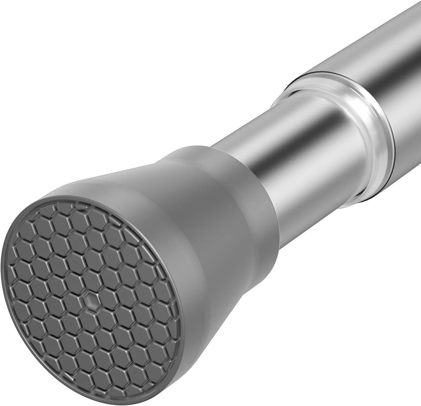 HYKE Tension Rods for Windows 28 to 48 Inch Sliver Tension Curtain Rod ...