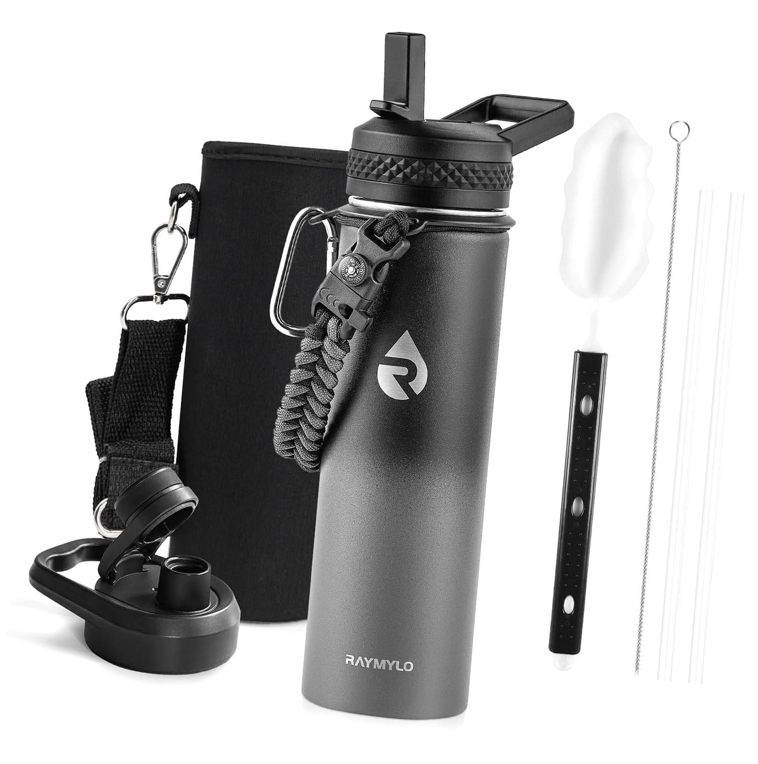 HYKE Thermal Water Bottle 20 oz, Triple-Layered Vacuum Stainless Steel ...