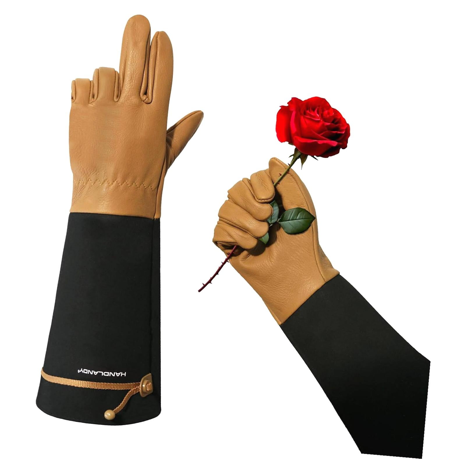 HYKE Thorn-Resistant Rose Pruning Gloves for Men & Women, Ideal for ...
