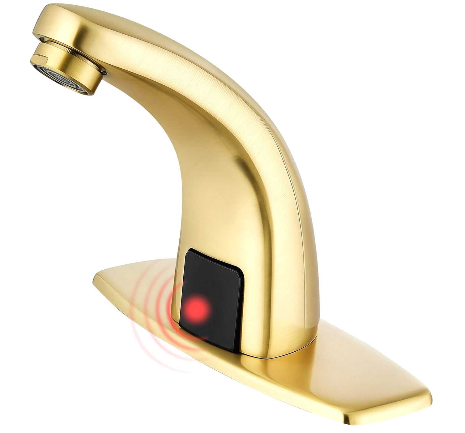 HYKE Touchless Bathroom Sink, Automatic Motion Sensor Faucets with 1 ...