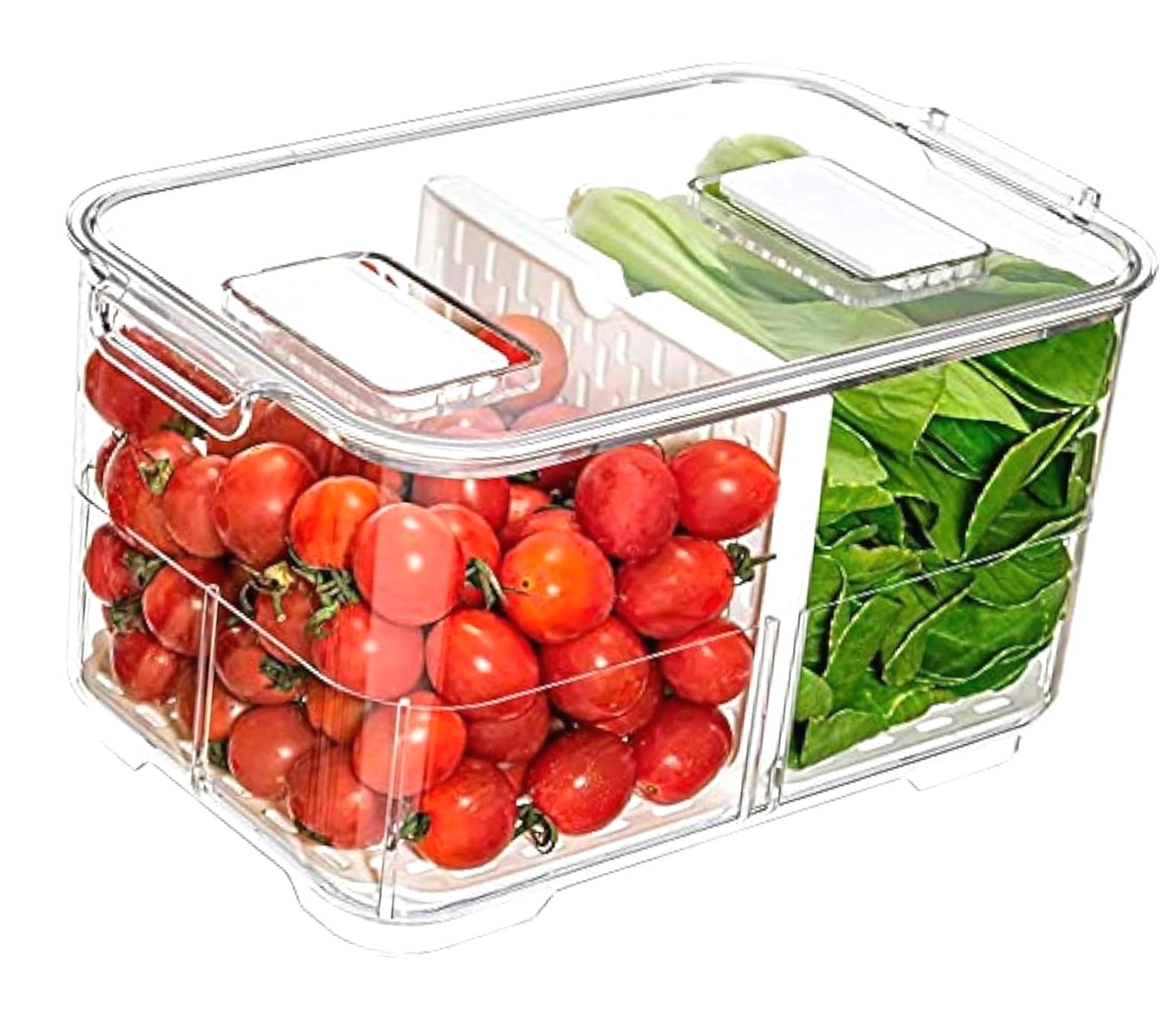 HYKE Vegetable Fruit Storage Containers, Fresh Produce Saver ...