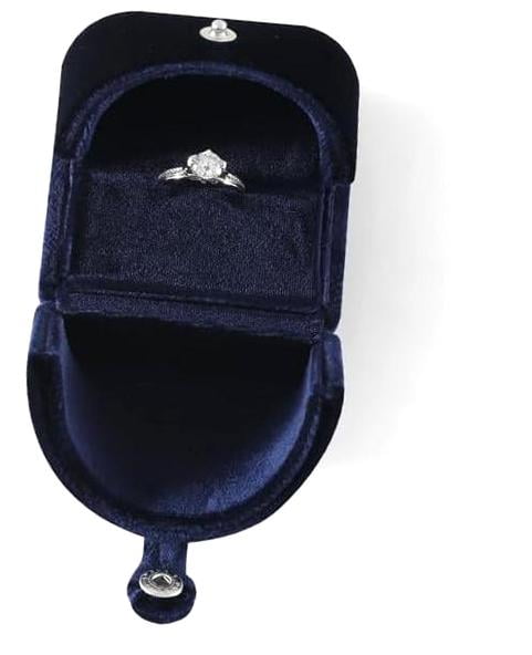 HYKE Velvet Case, Proposal Jewelry Boxes Holder for Ladies, Ceremonial ...