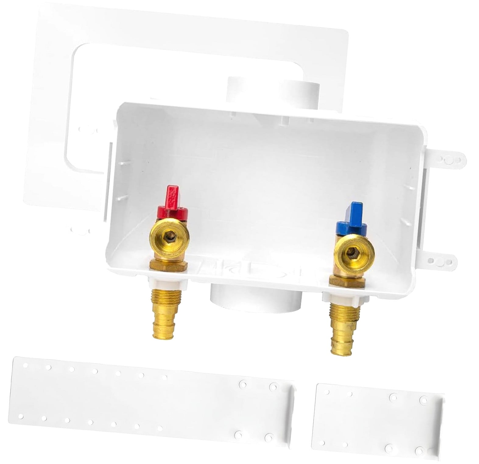 HYKE Washing Machine (Laundry) Outlet Box, 1/2 Inch PEX- Inlet 3/4 Inch ...