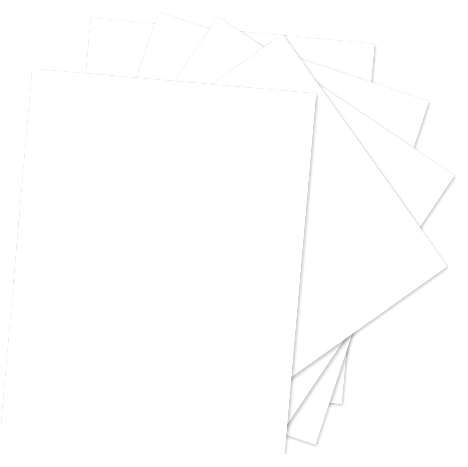 HYKE White Cardstock Paper 8.5 11 inches, 250 /92 lb Thick Card Stock ...