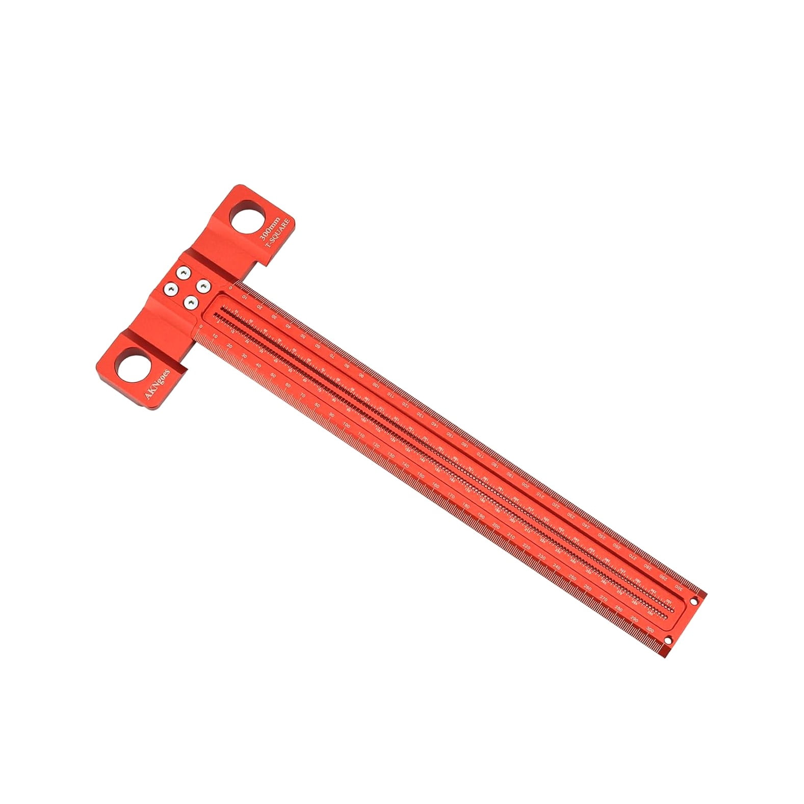 HYKE Woodworking Scriber Square Ruler 300mm with Thoughtful Lips ...