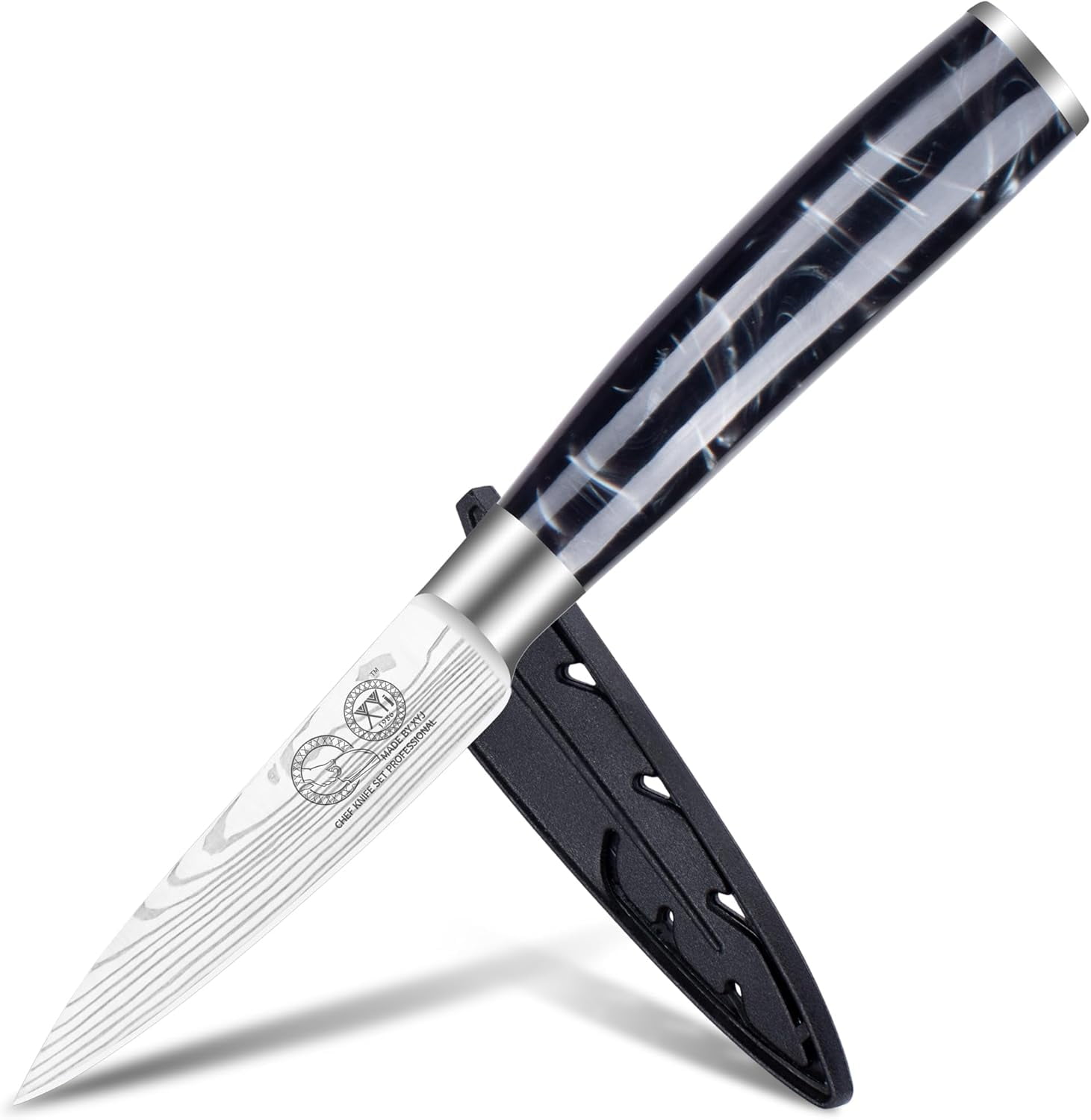 HYKE X Authentic Since 1986,Kitchen Knife,3.5 Inch Paring Knife With ...