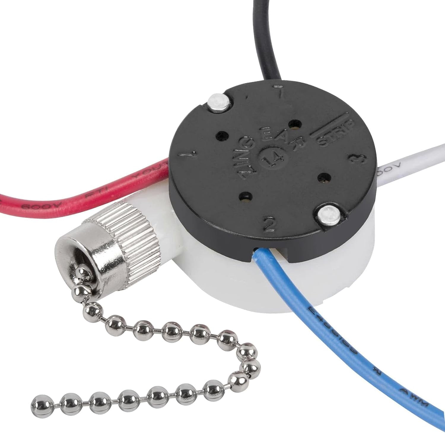 HYKE ZE-208s E89885 3 Speed 4 Wire Fan Switch Ceiling Fan Replaent Part ...