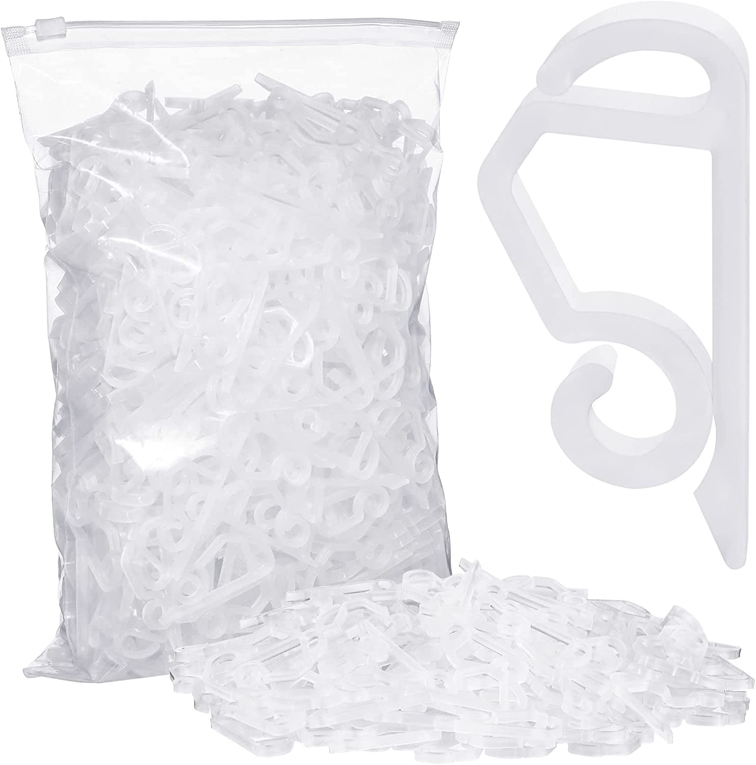 HYKE ui Christmas Light Clips Outdoor Gutter Hooks Plastic Seasonal ...