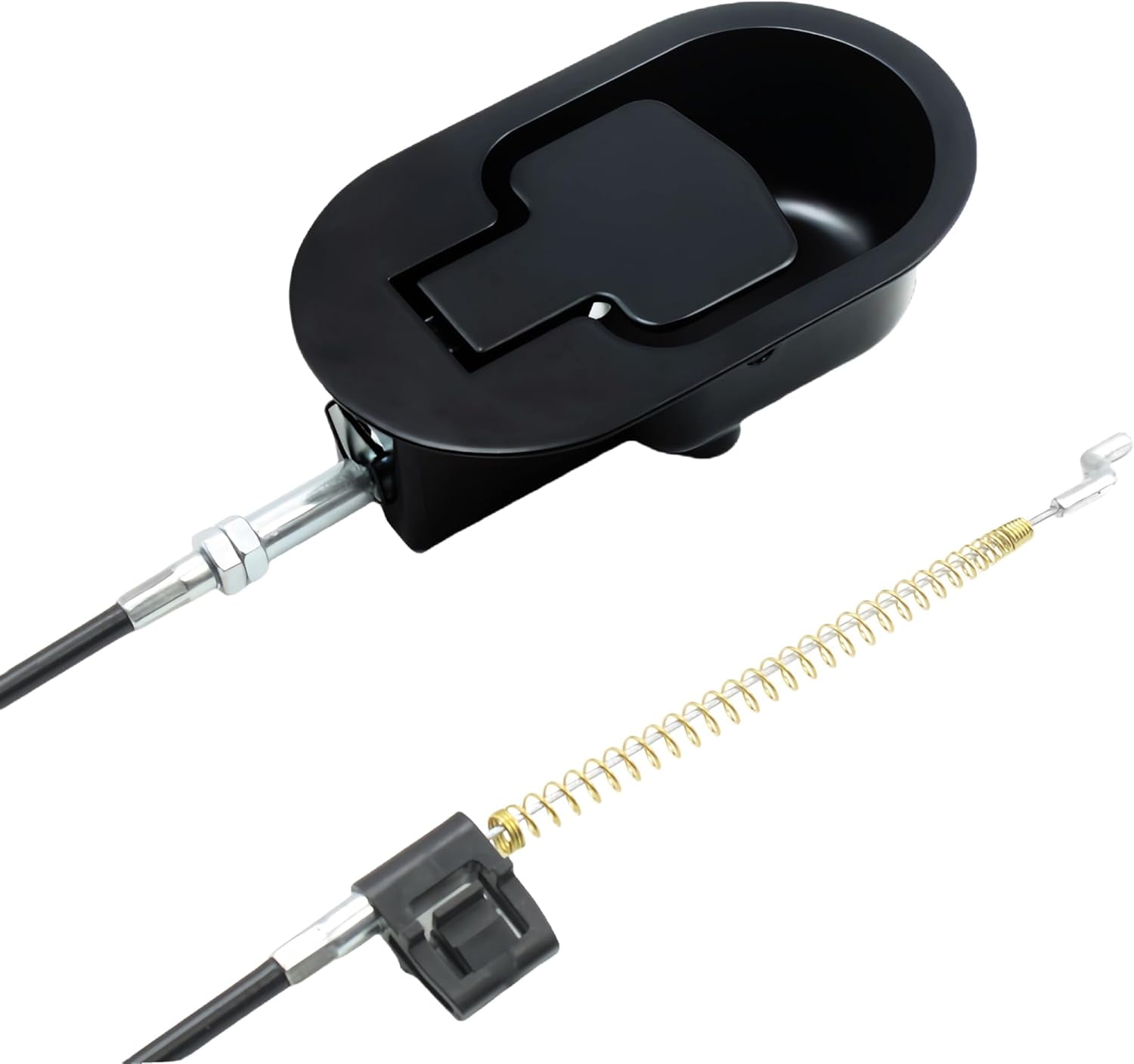 HYKE versal Heavy-Duty Metal Pull Recliner Handle with Cable (Exposed ...