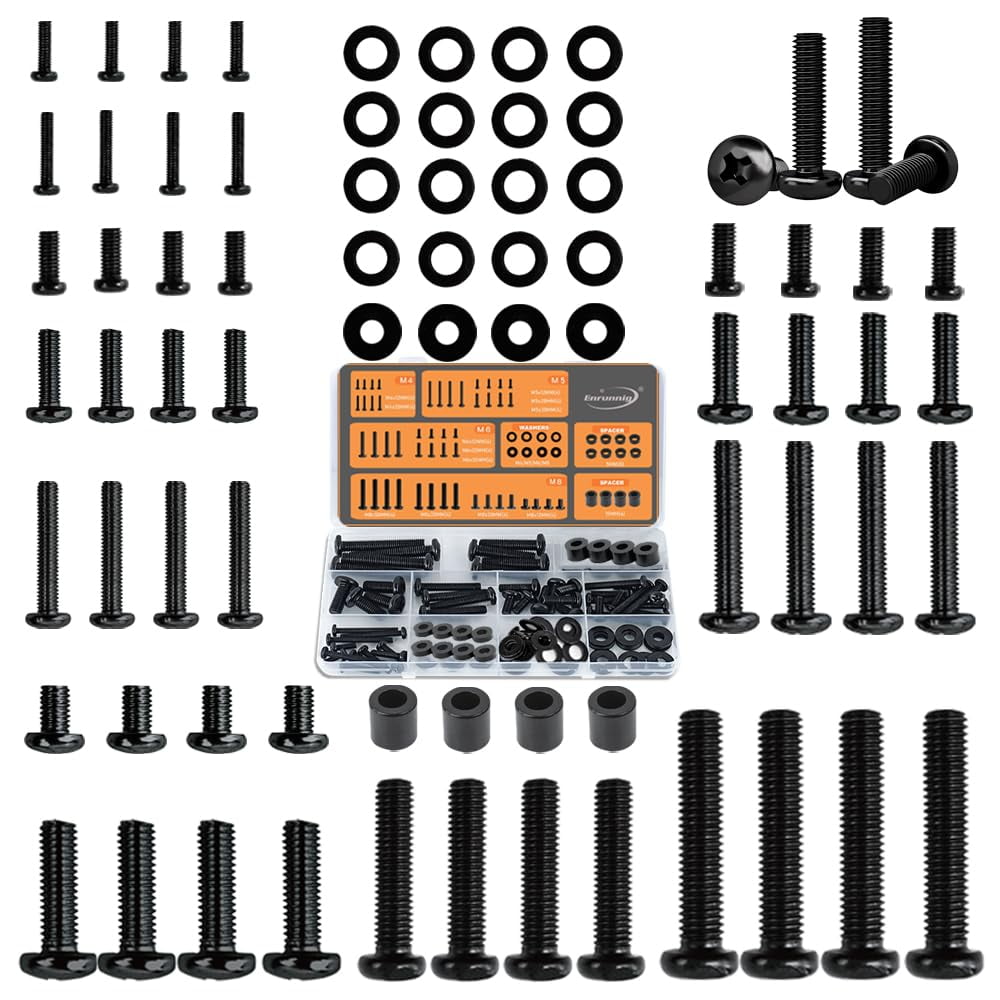 HYKE versal TV Mounting Hardware Kit | M4/M5/M6/M8 Screws & Sps | VESA ...