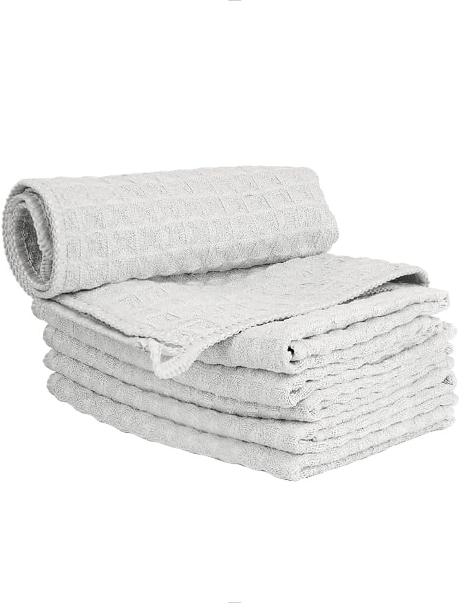 HYKE watcet Bar Micro Cloth 6 Pack, ber Bar Cleaning Towels ber Waf Weave en Dish Cloth Coffee ...