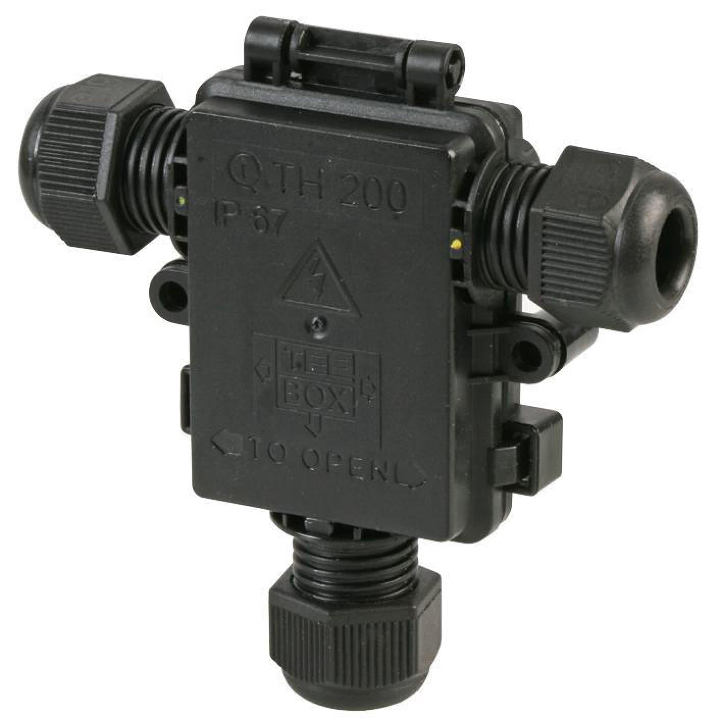 HYLEC - 3 Way IP67 Electrical Junction Box - Walmart.com