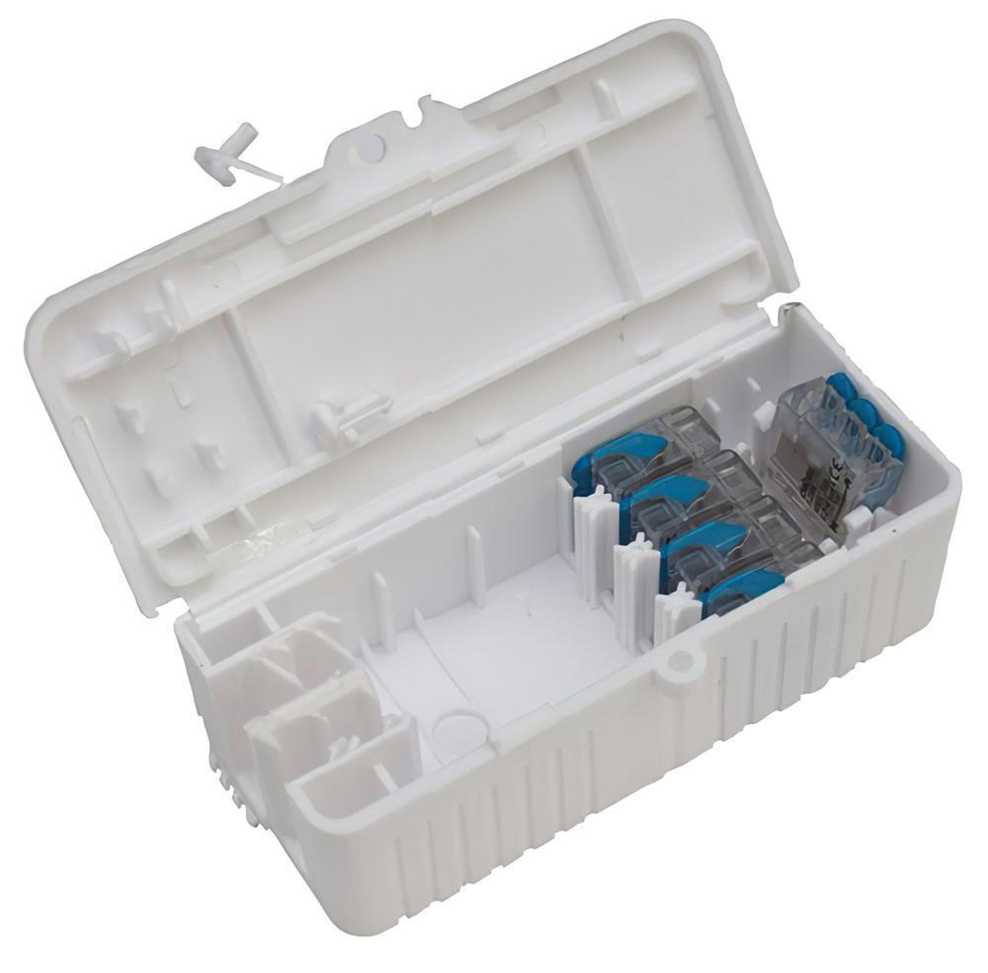 HYLEC - 5-Pole Junction Box with Screwless Terminals - Walmart.com