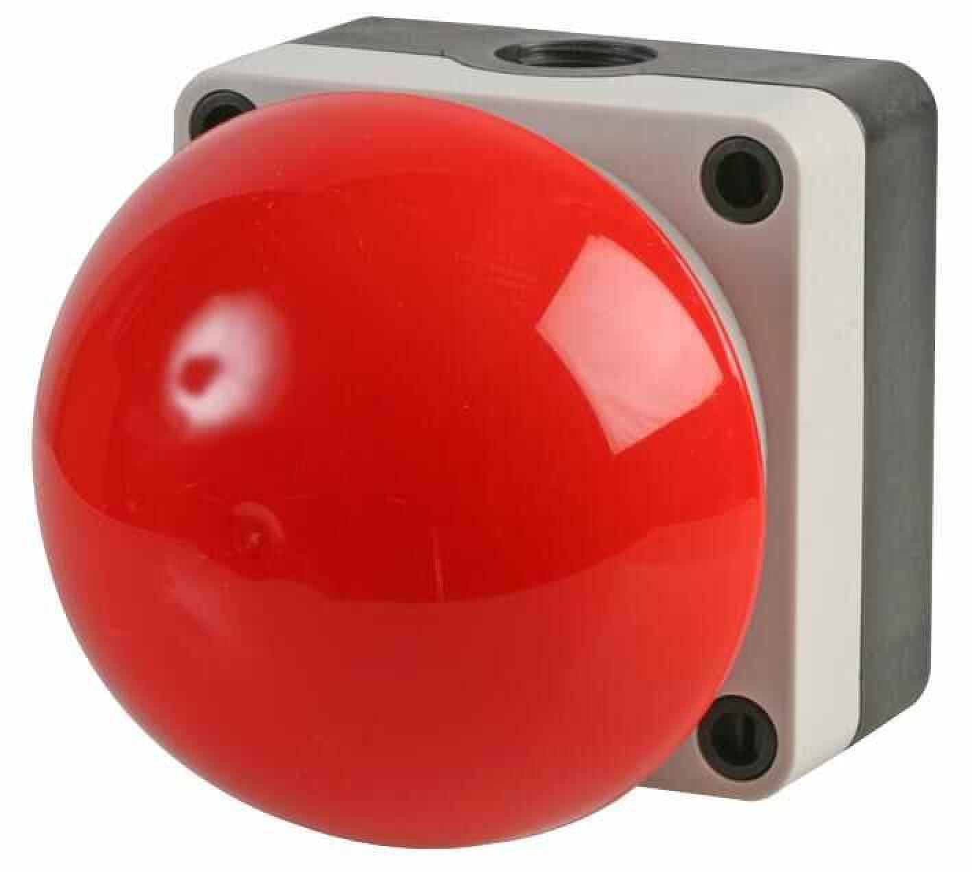 HYLEC - Palm / Foot Switch Red Button - Walmart.com