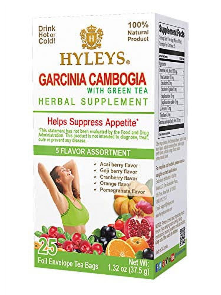 HYLEYS Tea of Hyleys .. Wellness Garcinia Cambogia Green .. Tea 5 ...