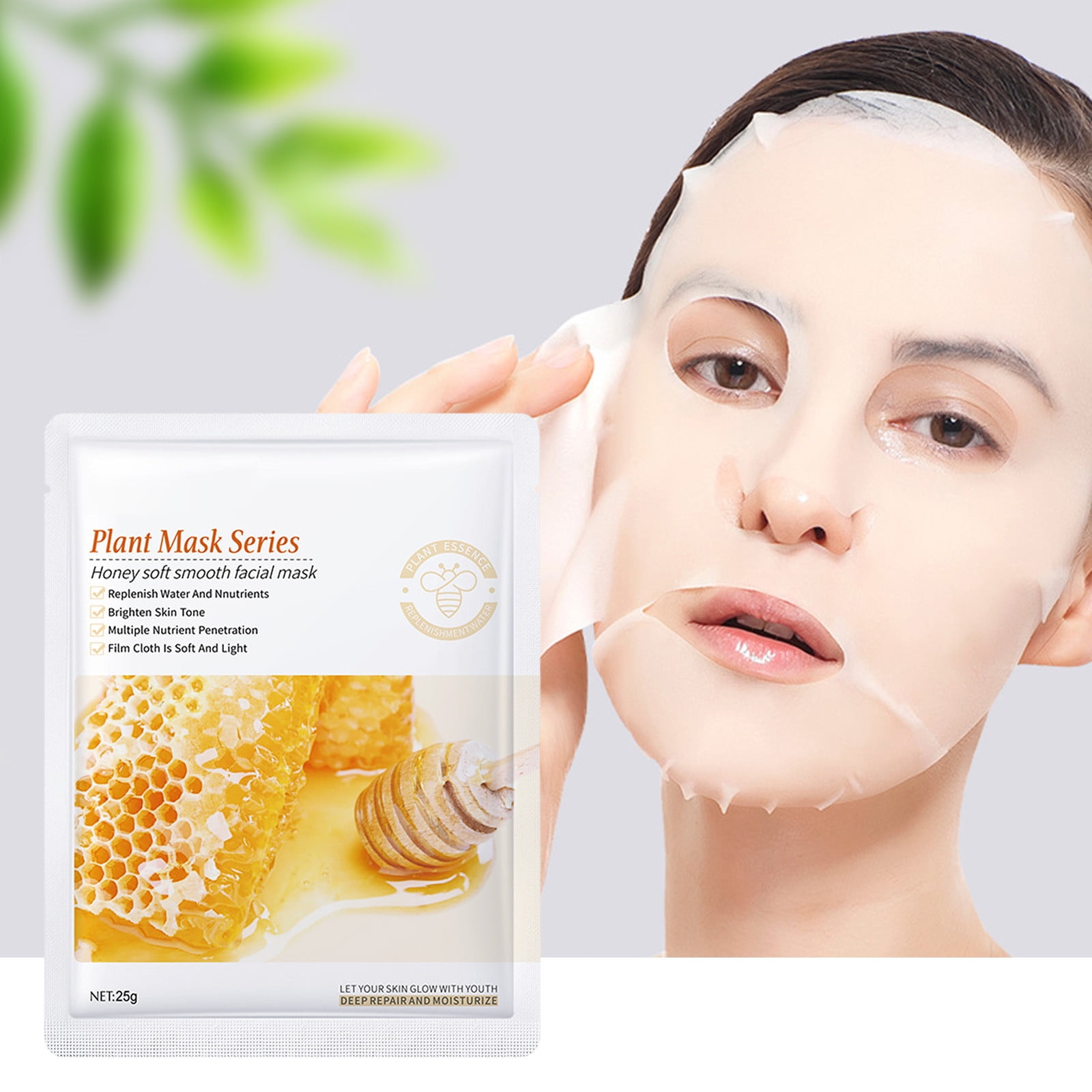 HYLLai Brightening Sleep Mask Moisturizing Night Sleeping Mask ...