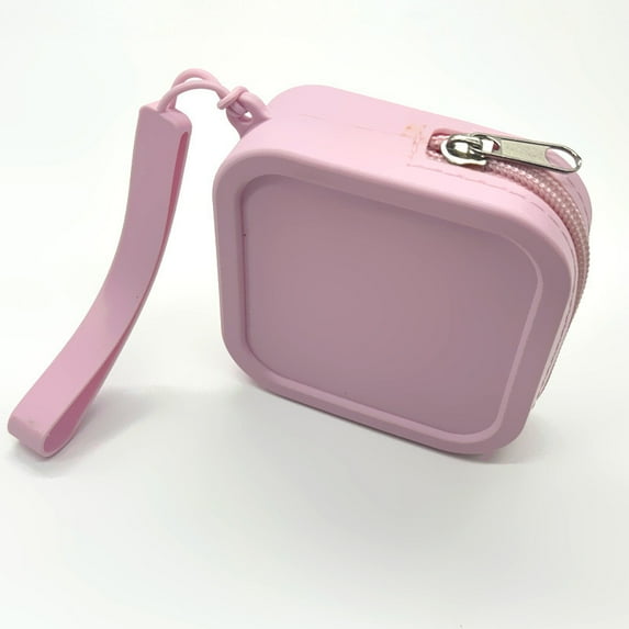 HYLLai Mini Silicone Makeup Bag, Waterproof, Zippered, Lightweight ...