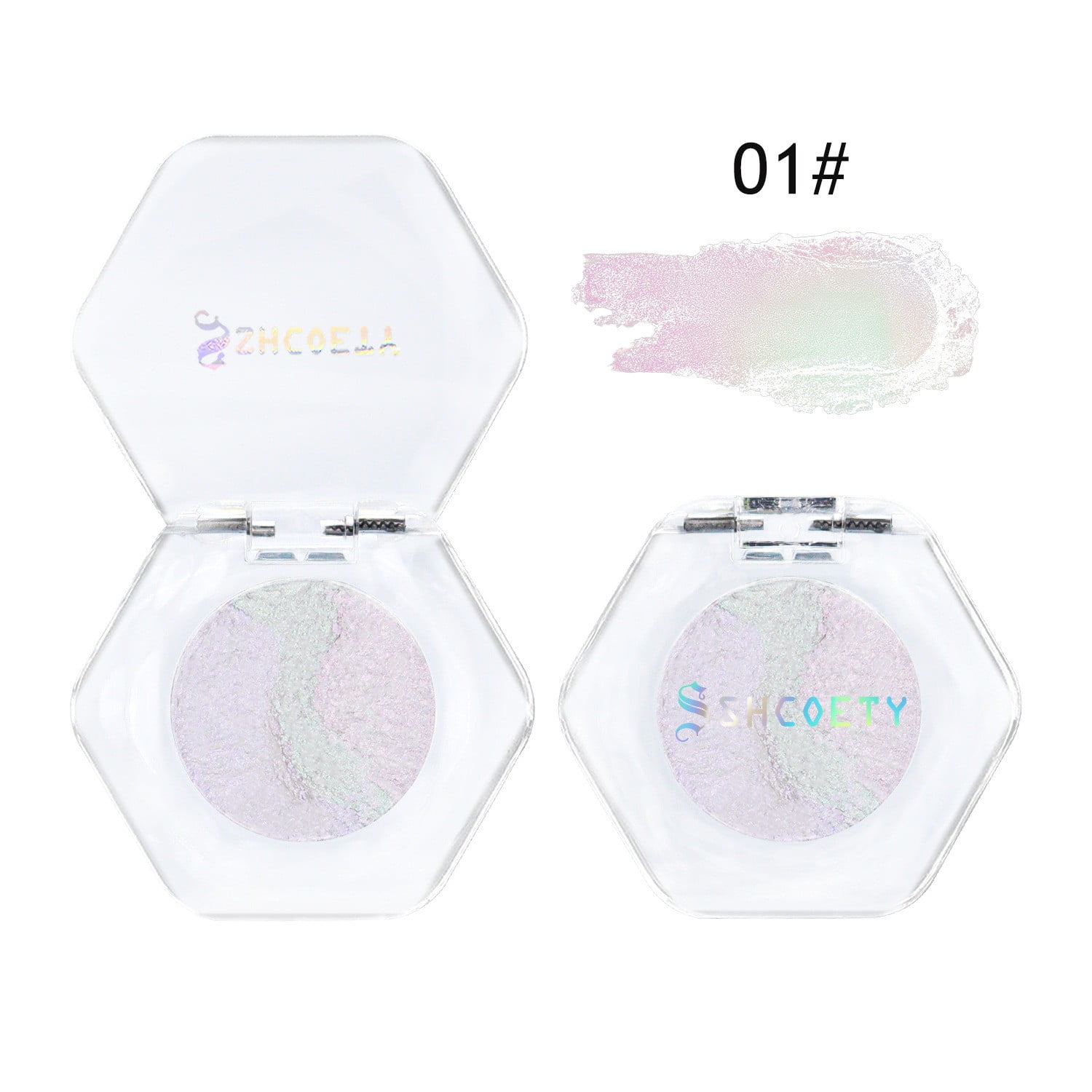 HYLLai Optical Chameleons Longan Shadow Powder 12-color Metallics Light ...