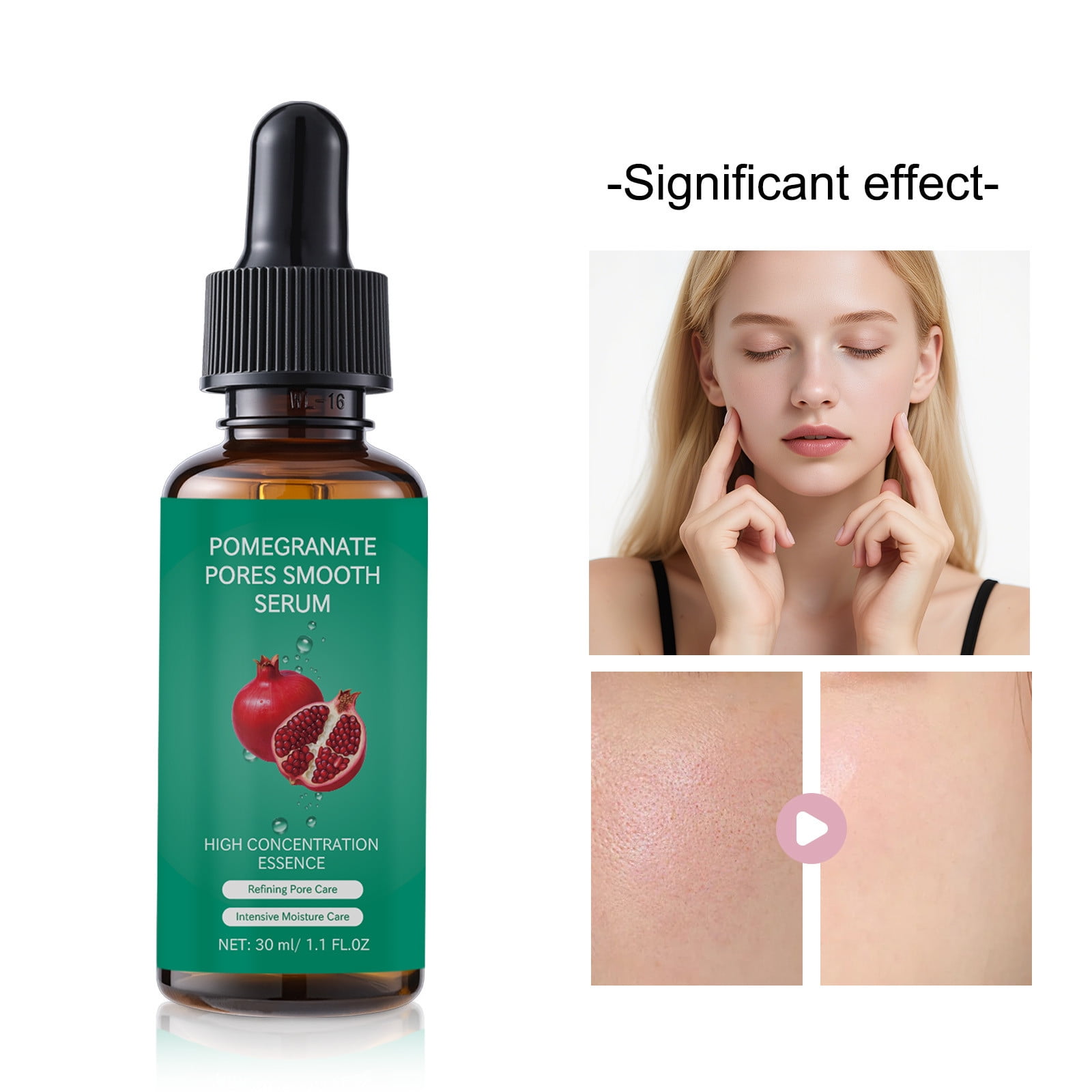HYLLai Pomegranate Pore Refining Serum, High Concentration Formula for ...