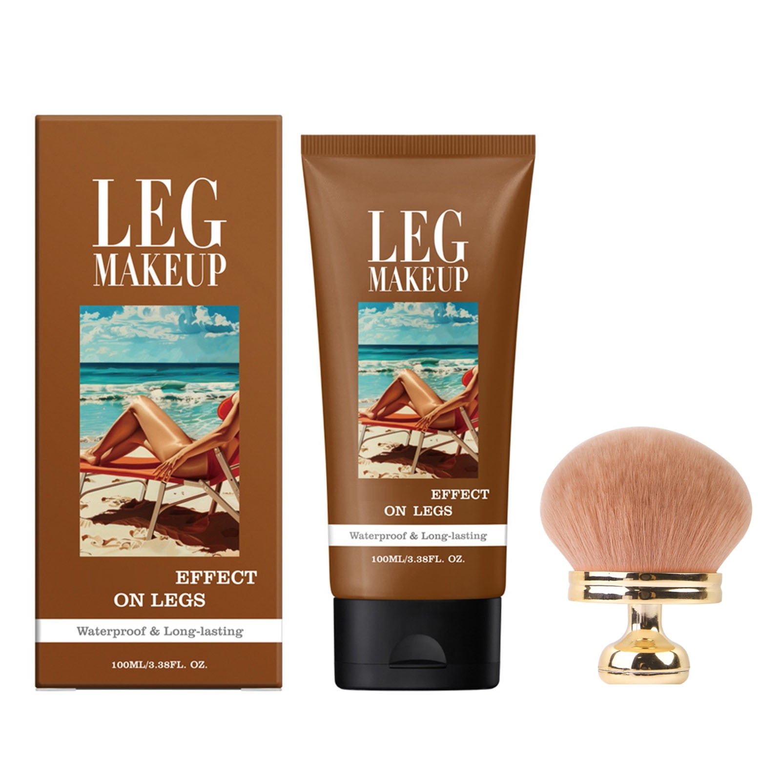 HYLLai Waterproof Leg Makeup – Instant Vein & Bruise Cover, Even Skin ...