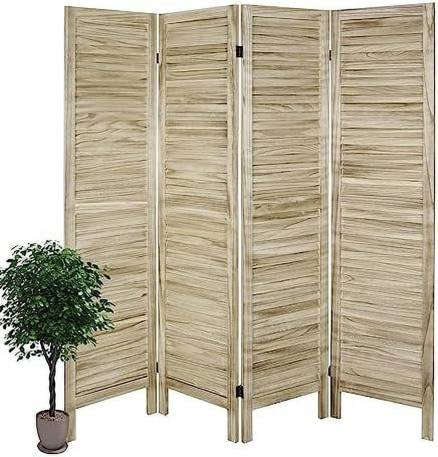 HYOHPOE 6 Panel Room Dividers 5.6Ft Wood Room Divider and Partition ...