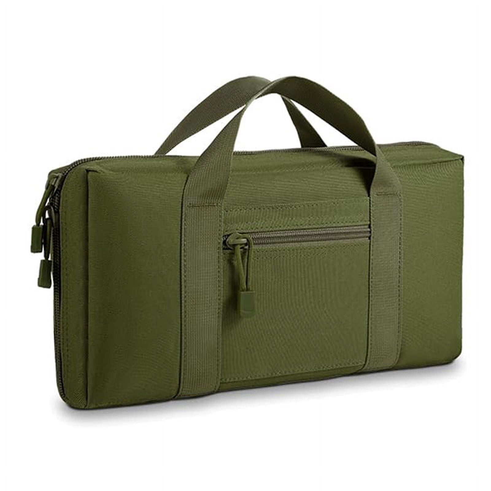 HYOOG Military Fans Bag, Military Style Duffle Brief Case 13"x7.1"x2.8 ...